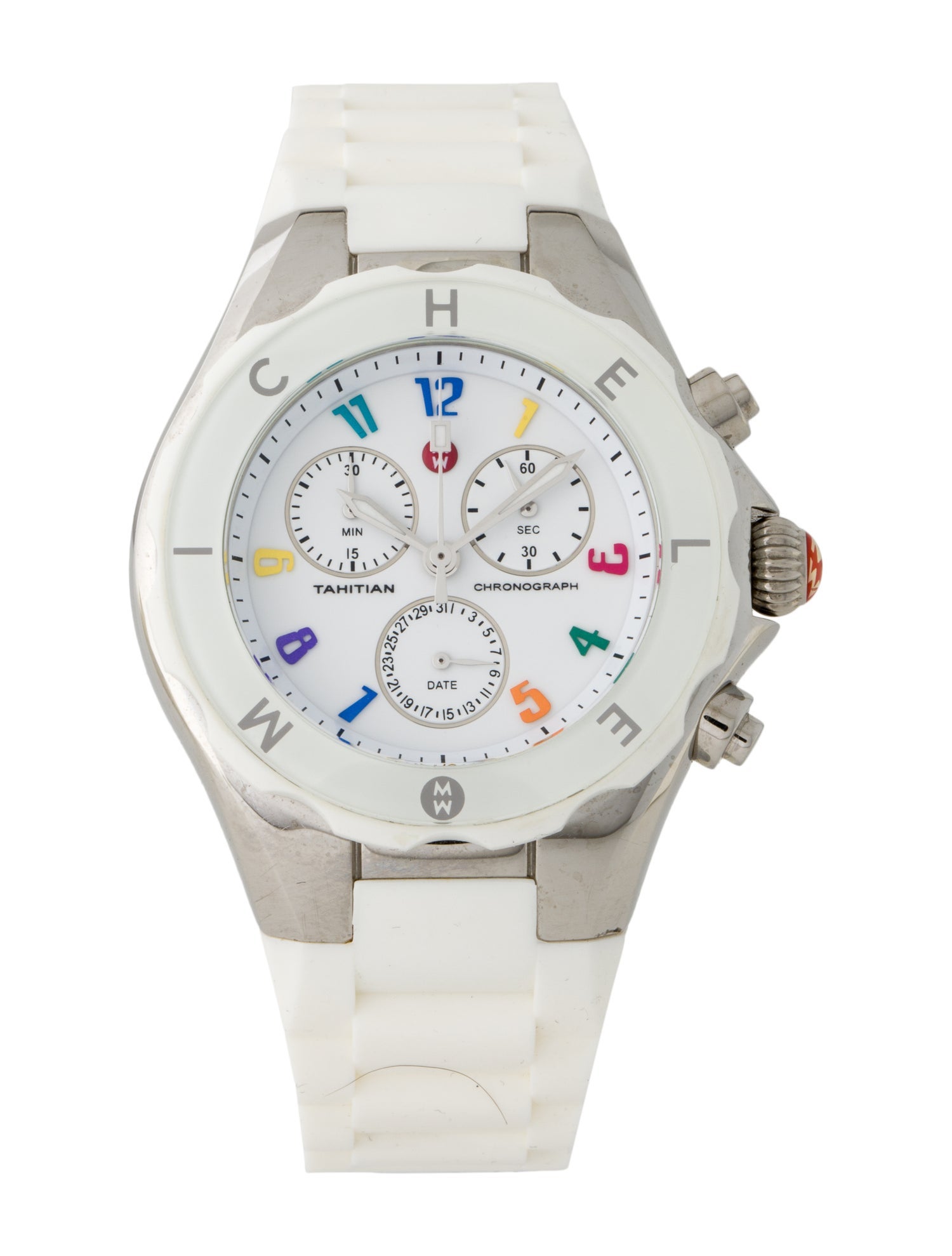 Michele Tahitian Jelly Bean Carousel Watch - MWW12F000013 | The RealReal