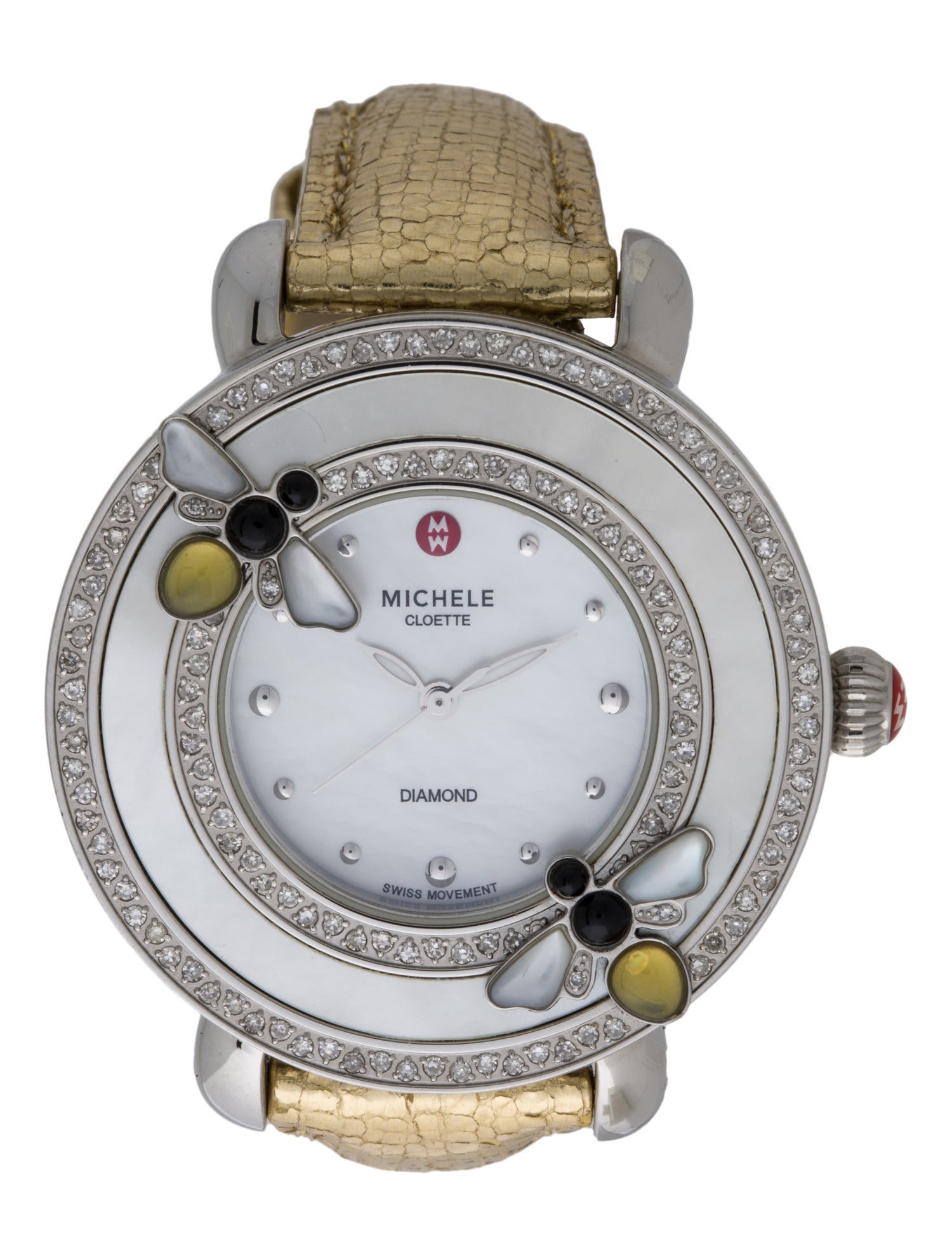 Michele Limited Edition Cloette Bumblebee Watch - MW20C33J5025 | The ...
