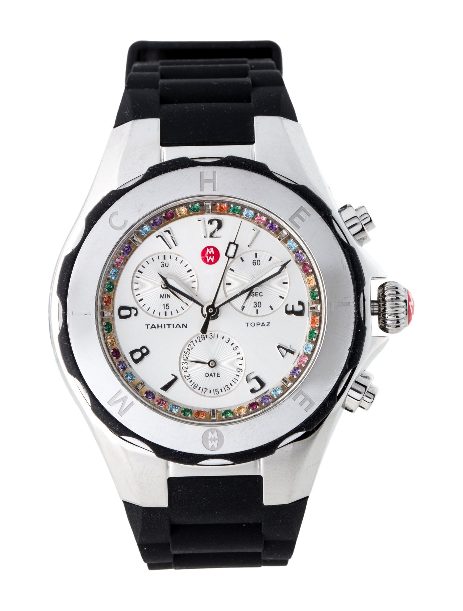 Michele Tahitian Jelly Bean Carousel Watch - MWW12F000080 | The RealReal