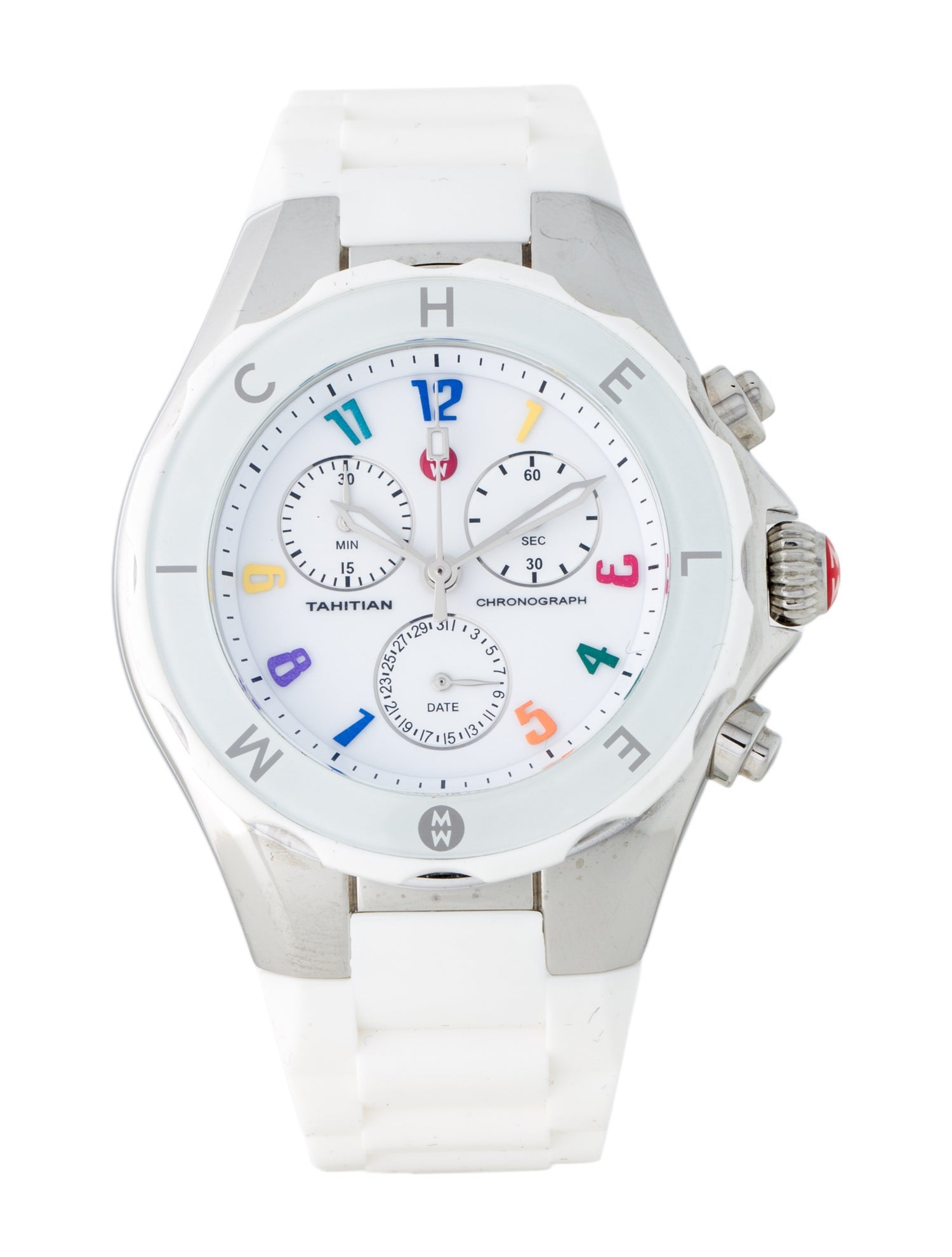 Michele Tahitian Jelly Bean Carousel Watch - MWW12F000013 | The RealReal