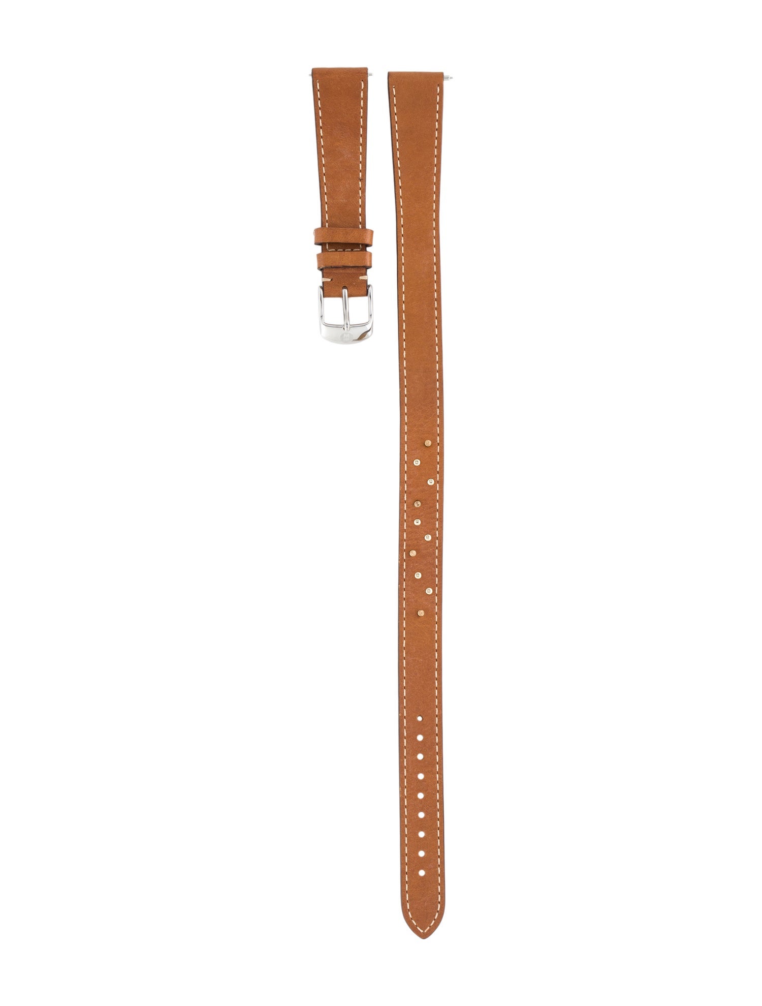 Michele 18mm Double Wrap Topaz Watch Strap - Brown - MIE41436 | The ...