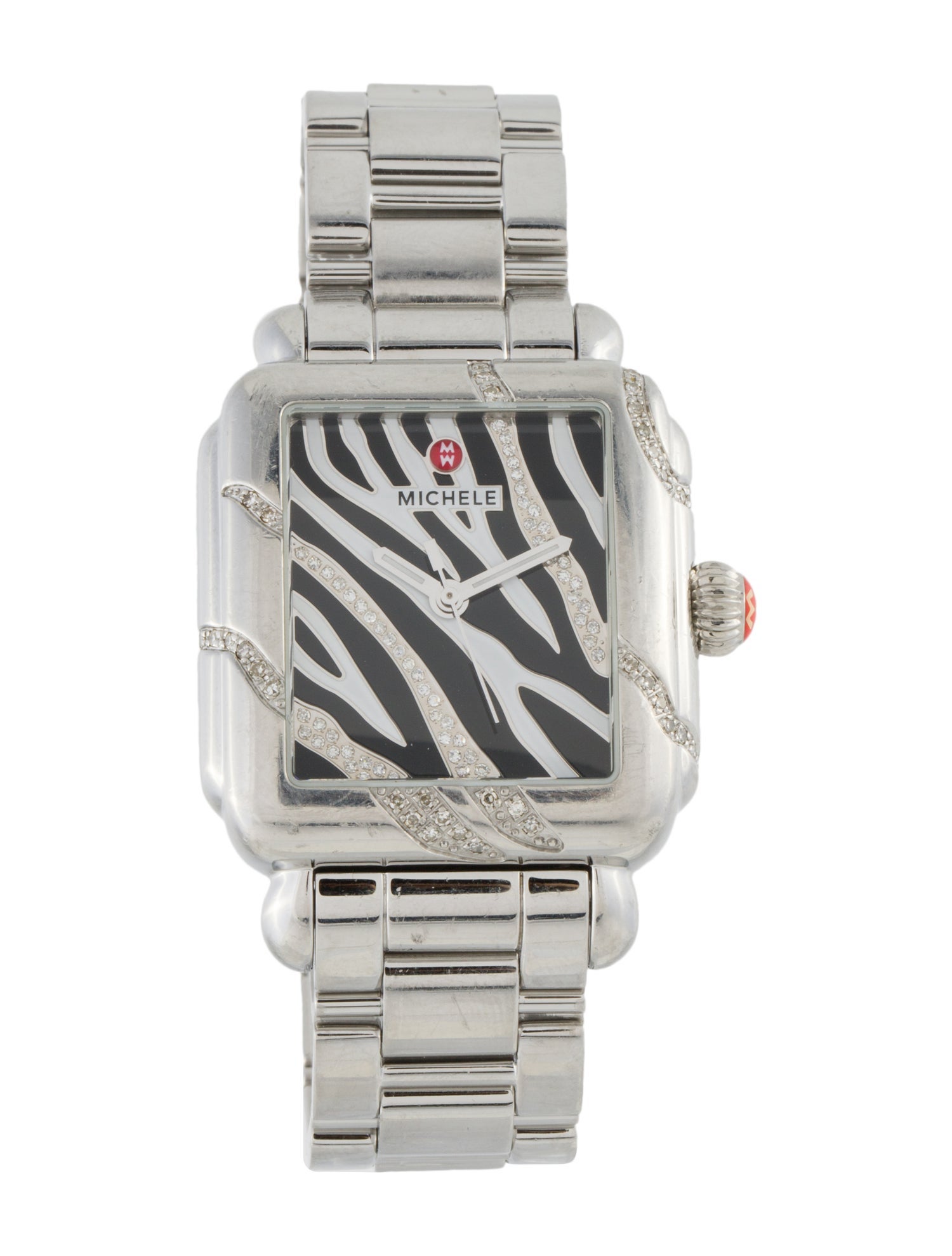 Michele Deco Safari Zebra Watch - MW06T01F7922 | The RealReal