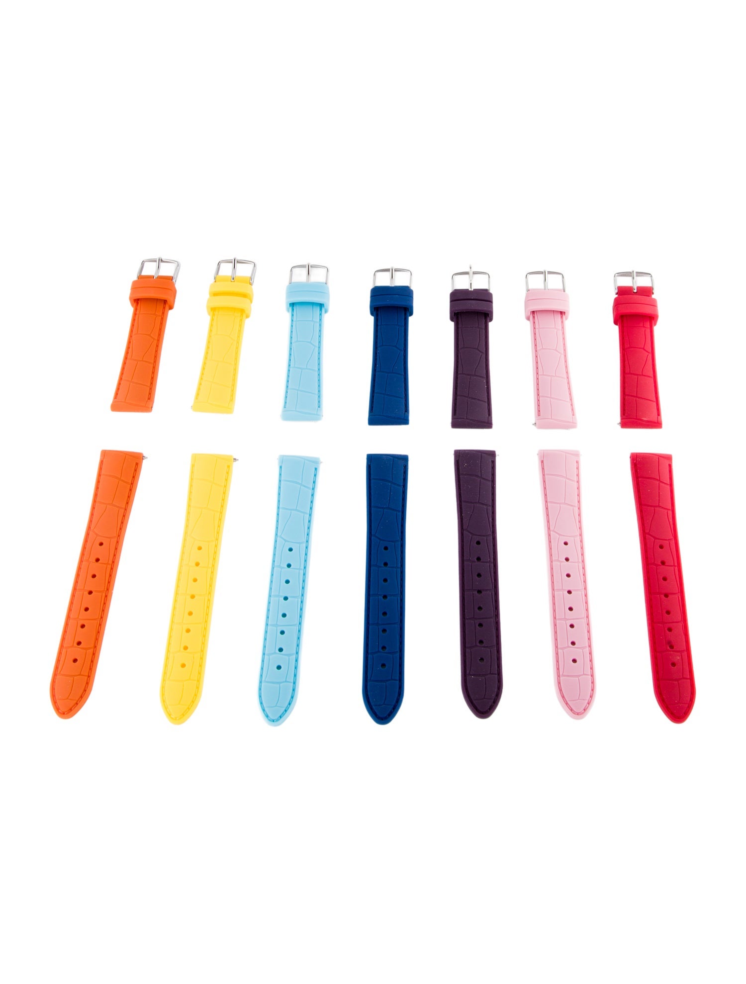 Michele Carousel of Colors Collection Watch Straps - Blue ...