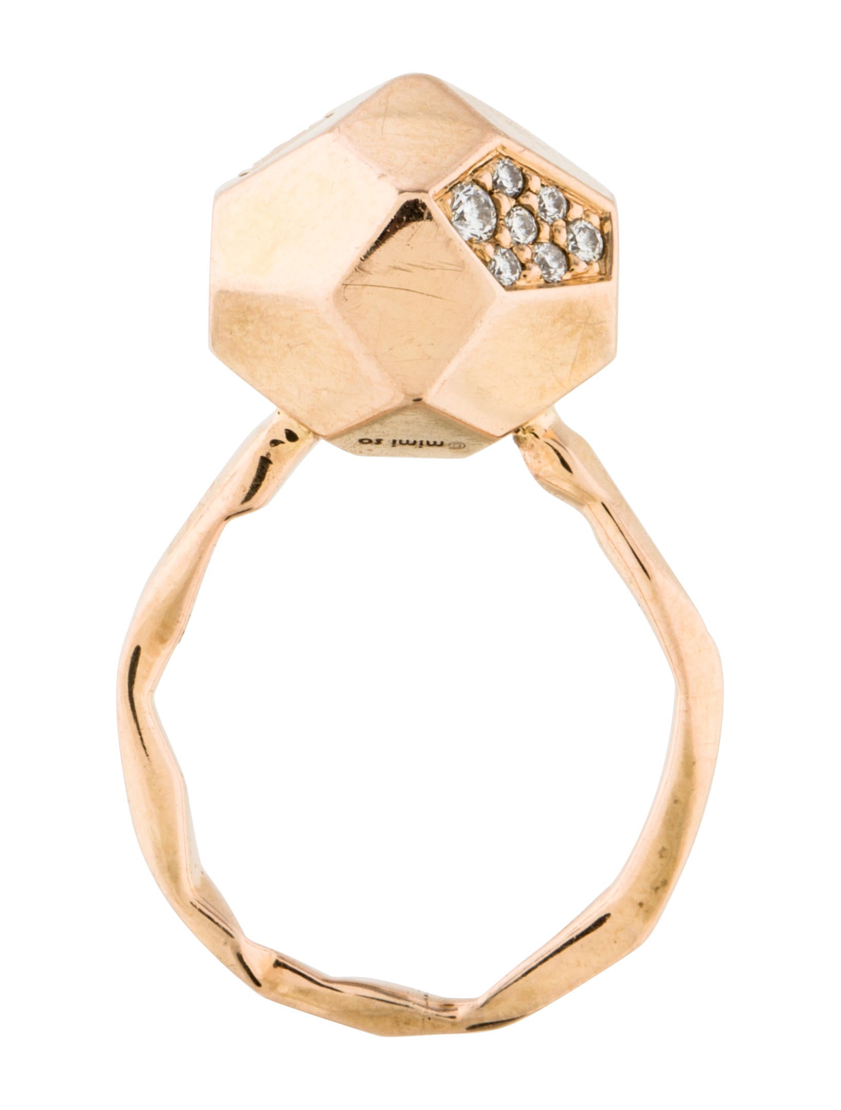 Mimi So Diamond Geometric Ring - Rings - MIM20065 | The RealReal
