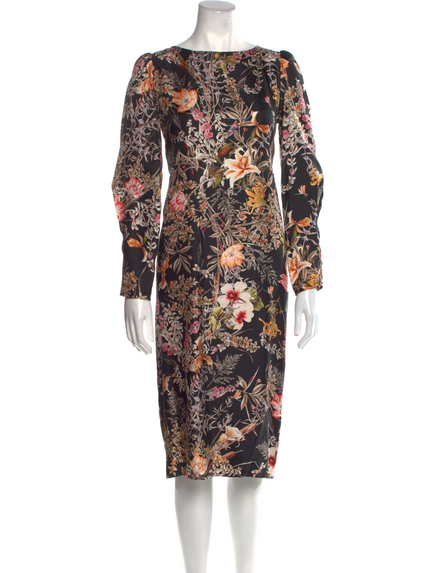 Momoni Silk Midi Length Dress w/ Tags - Black Dresses, Clothing ...