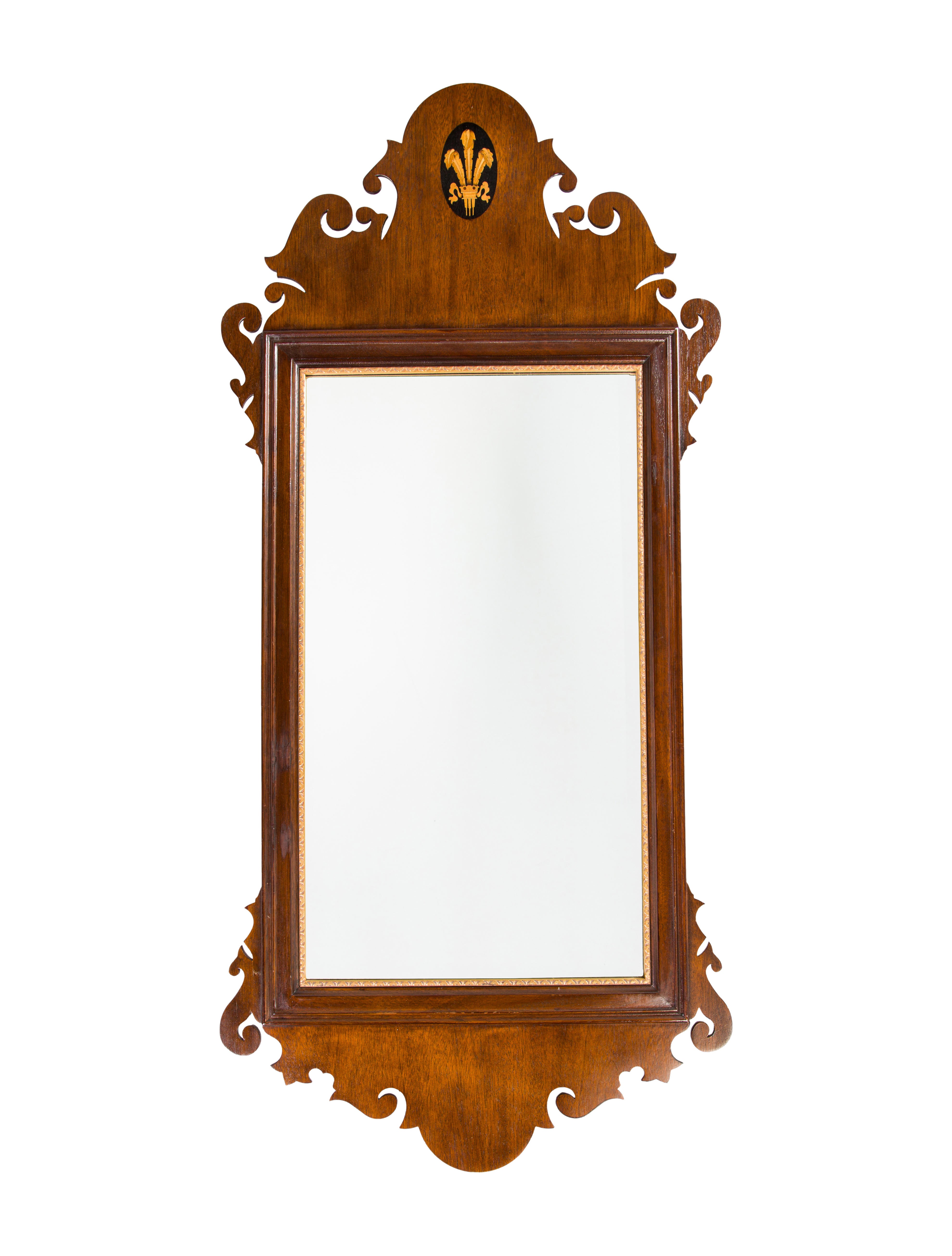 Mirror Colonial Style Wall Mirror - Brown Mirrors, Decor & Accessories ...