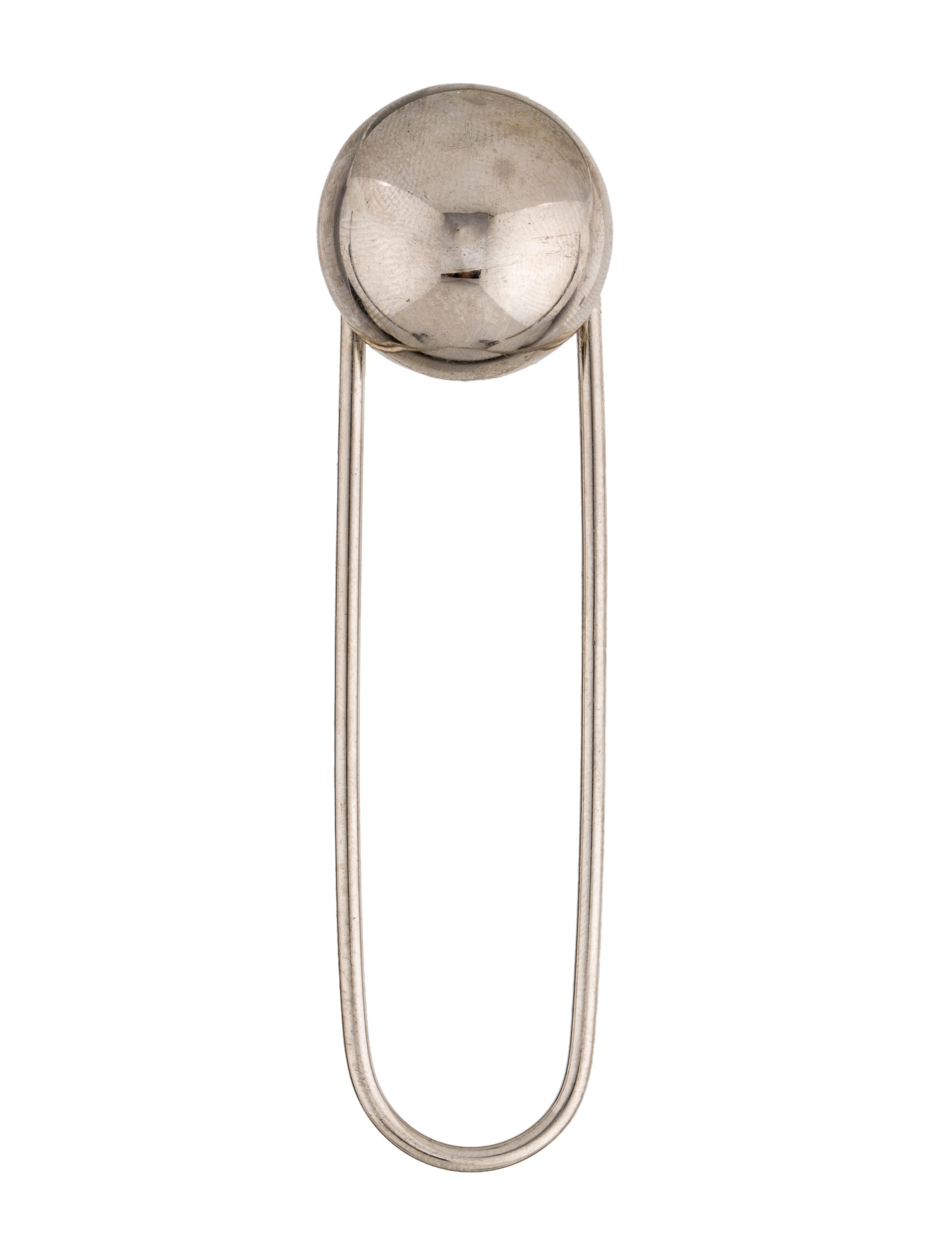 Celine Safety Pin Brooch - Brass Pin, Brooches - CEL262916 | The RealReal