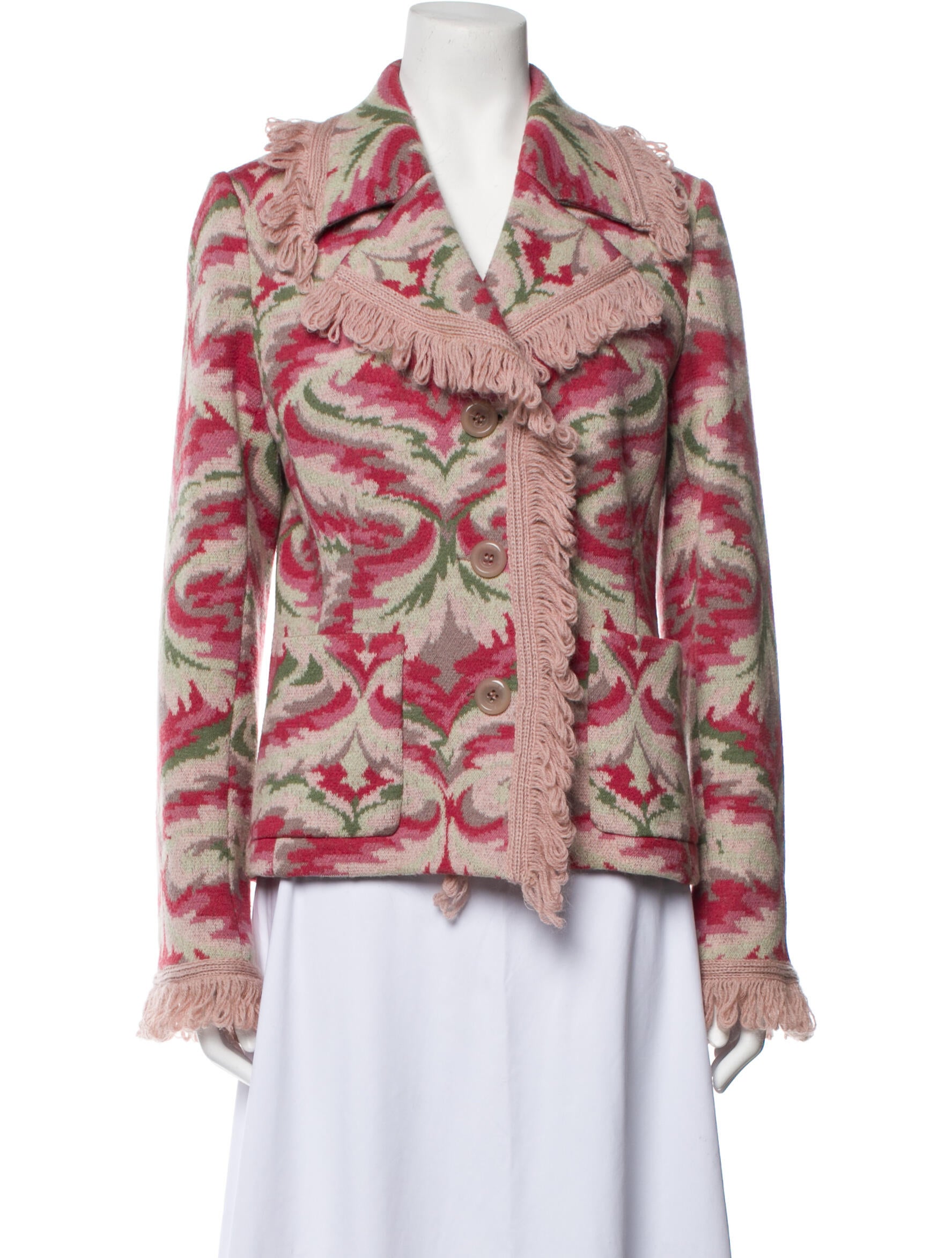 Etro Striped Evening Jacket - Pink Jackets, Clothing - ETR175557 | The ...