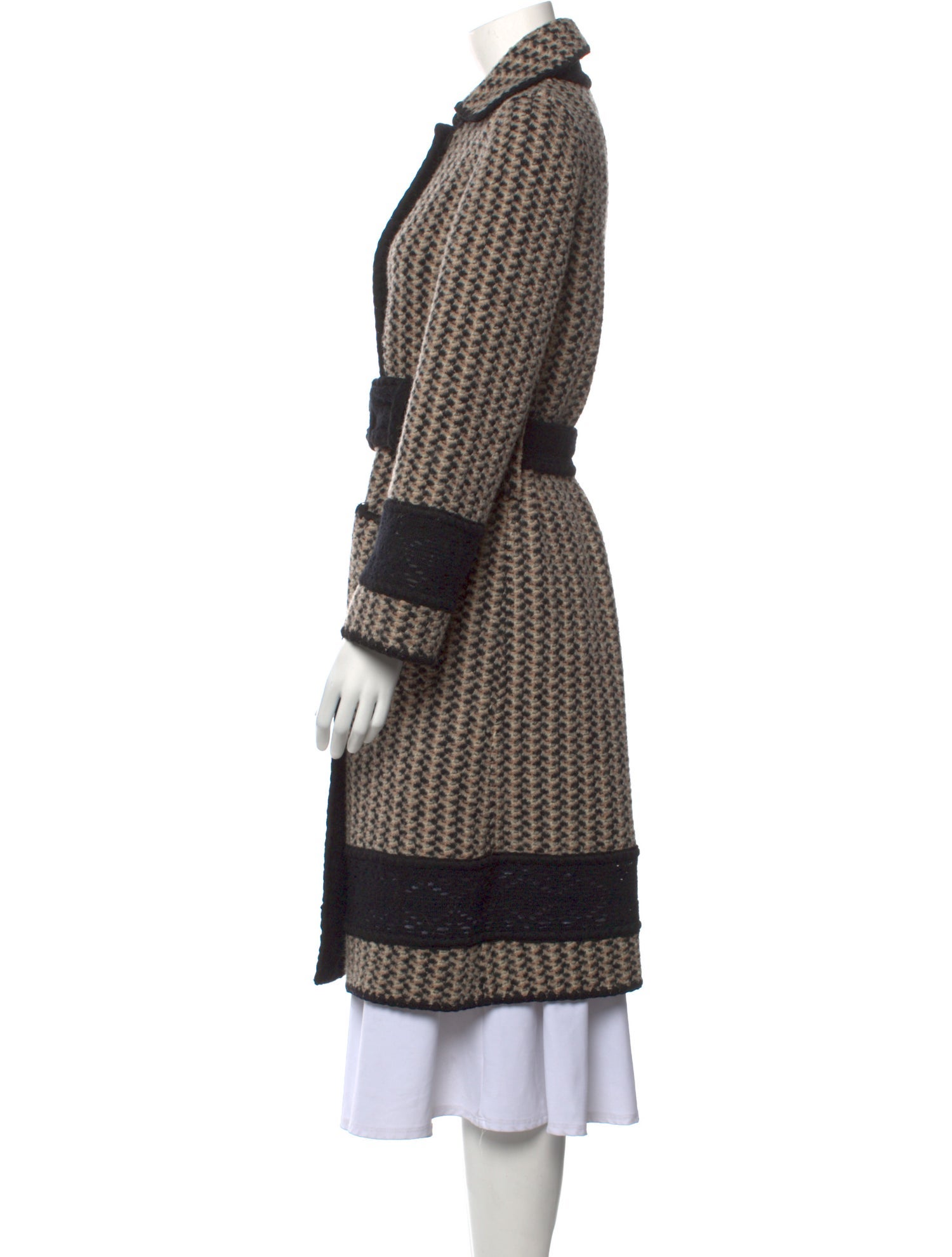 Missoni Printed Coat - Brown Coats, Clothing - MIS145754 | The RealReal