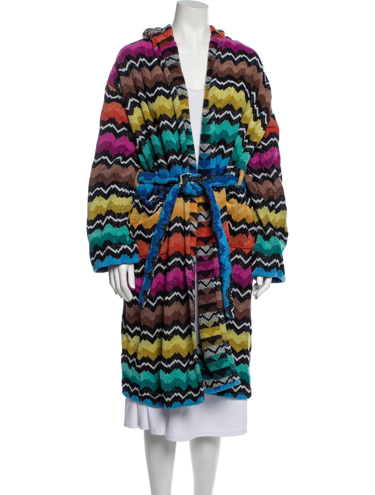 Missoni Striped Robe - Purple Loungewear, Clothing - MIS151394 | The ...