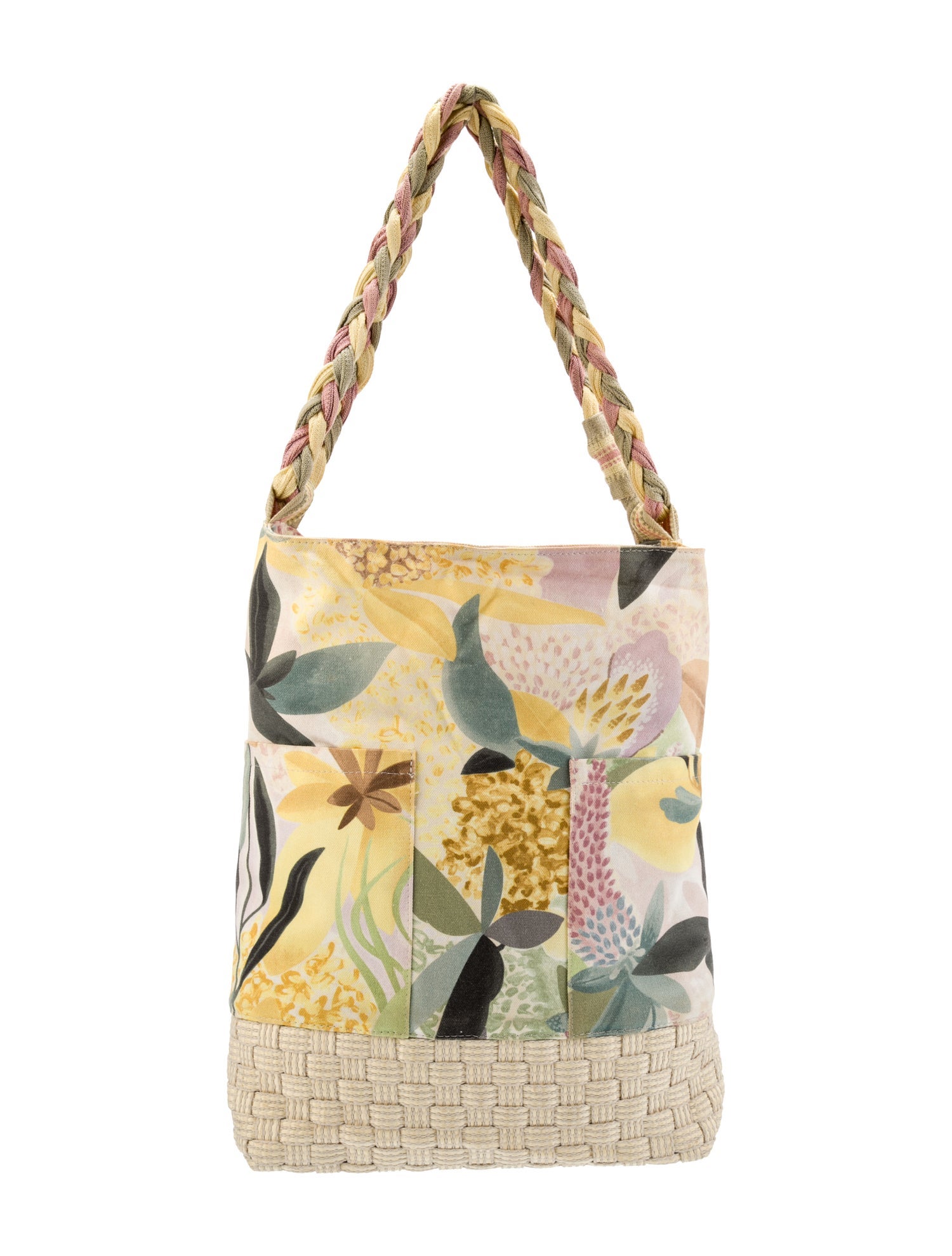 Missoni Canvas Printed Shoulder Bag - Neutrals Shoulder Bags, Handbags ...