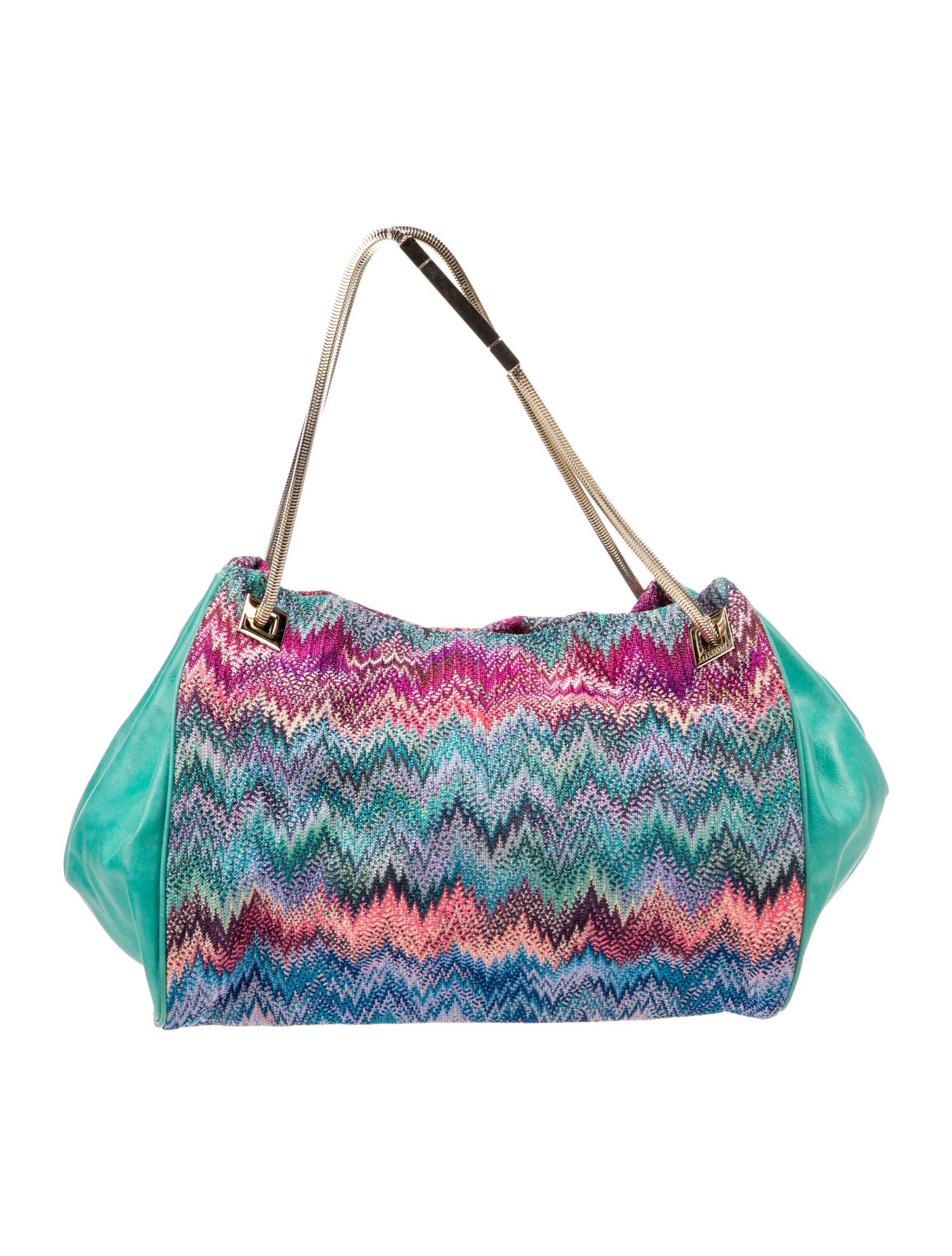 Missoni Knit Shoulder Bag - Blue Shoulder Bags, Handbags - MIS156835 ...