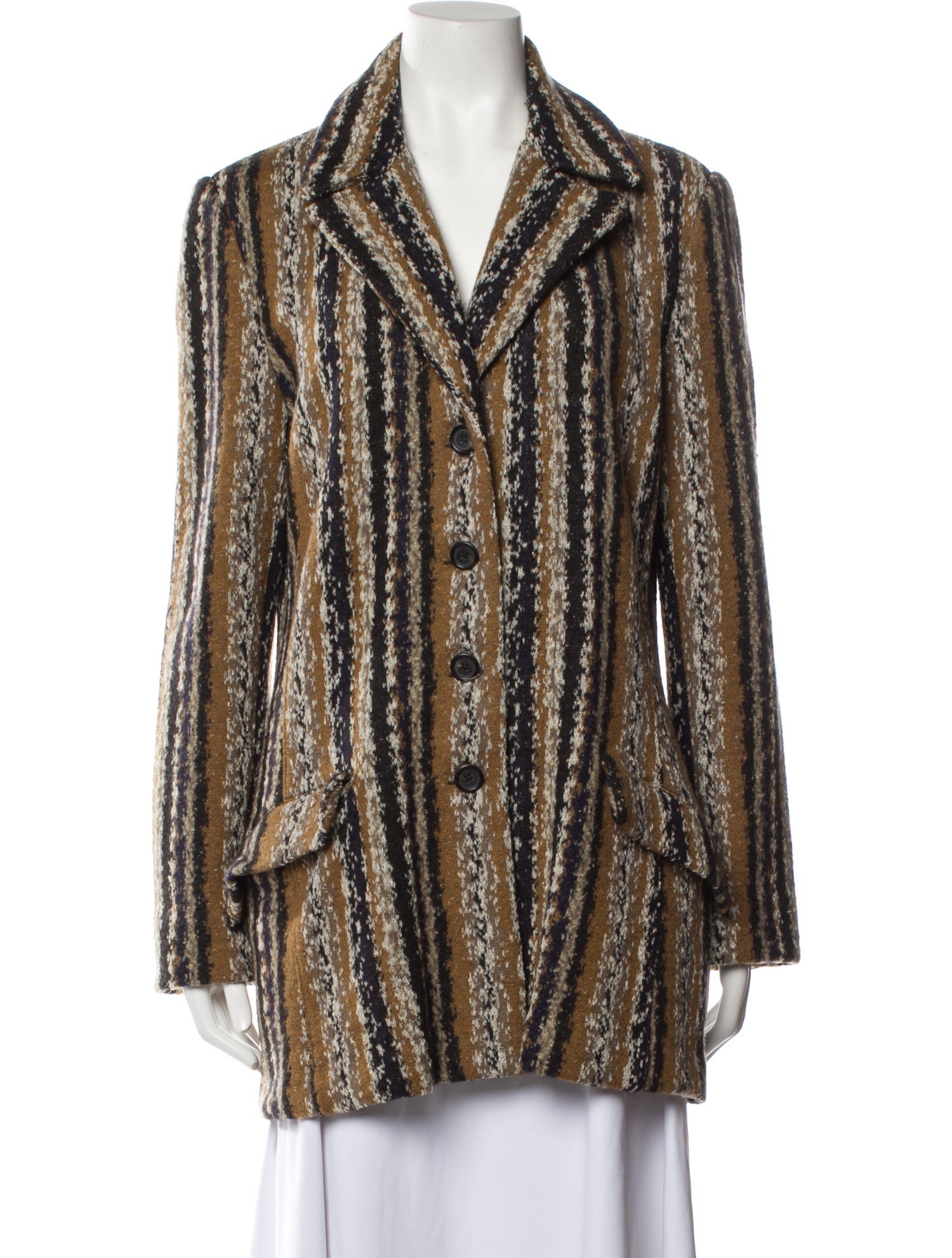Missoni Vintage 1990's Coat - Brown Coats, Clothing - MIS159909 | The ...