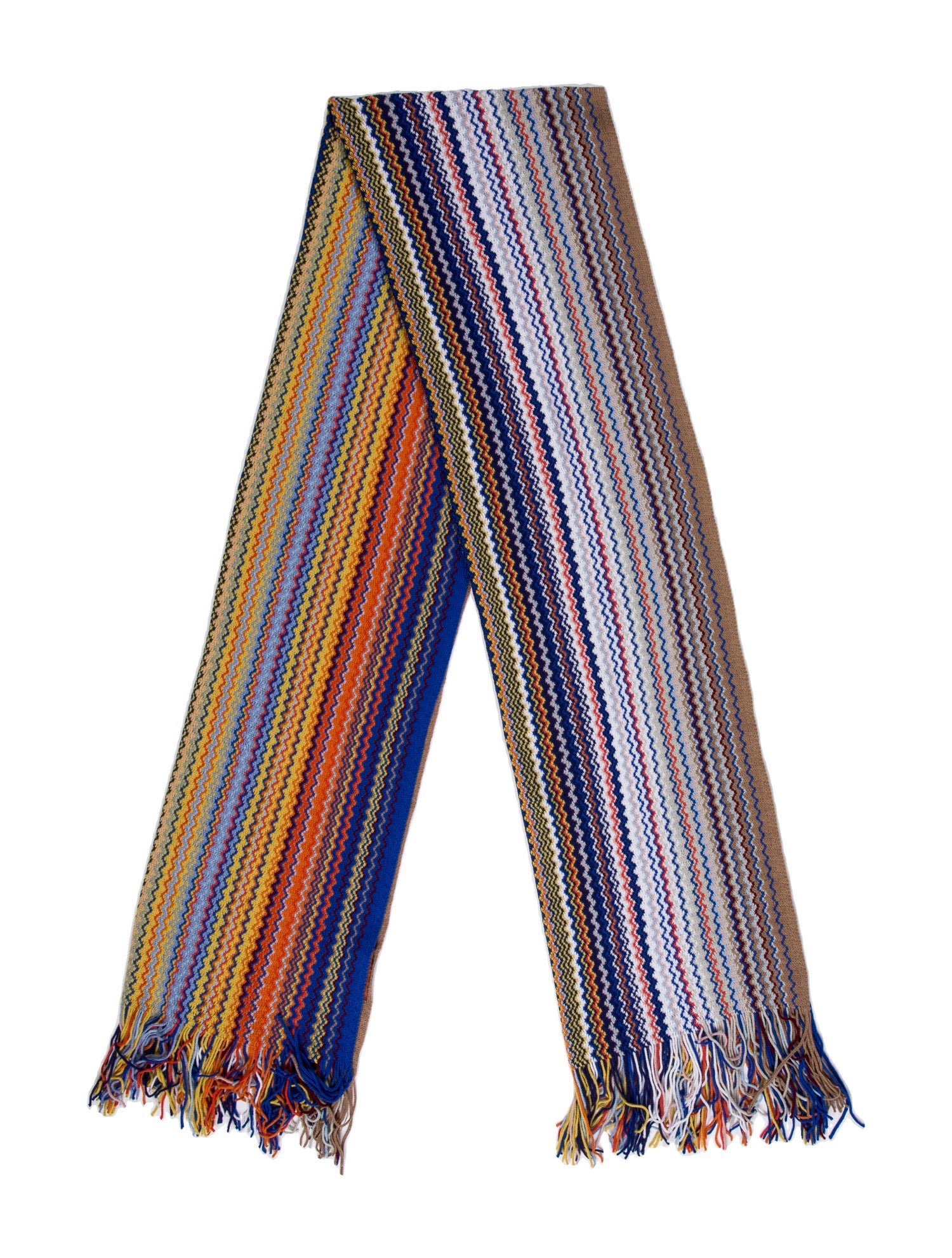 Burberry Plaid Print Scarf - Blue Scarves and Shawls, Accessories ...