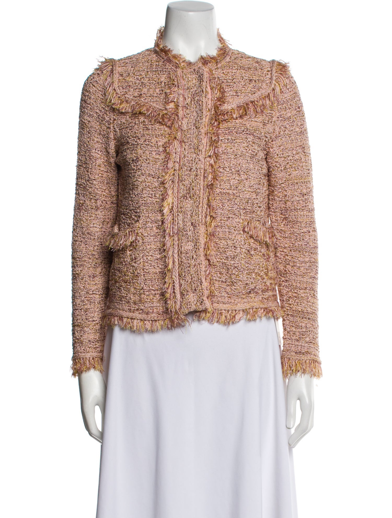 Missoni Tweed Pattern Jacket - Pink Jackets, Clothing - MIS177033 | The ...
