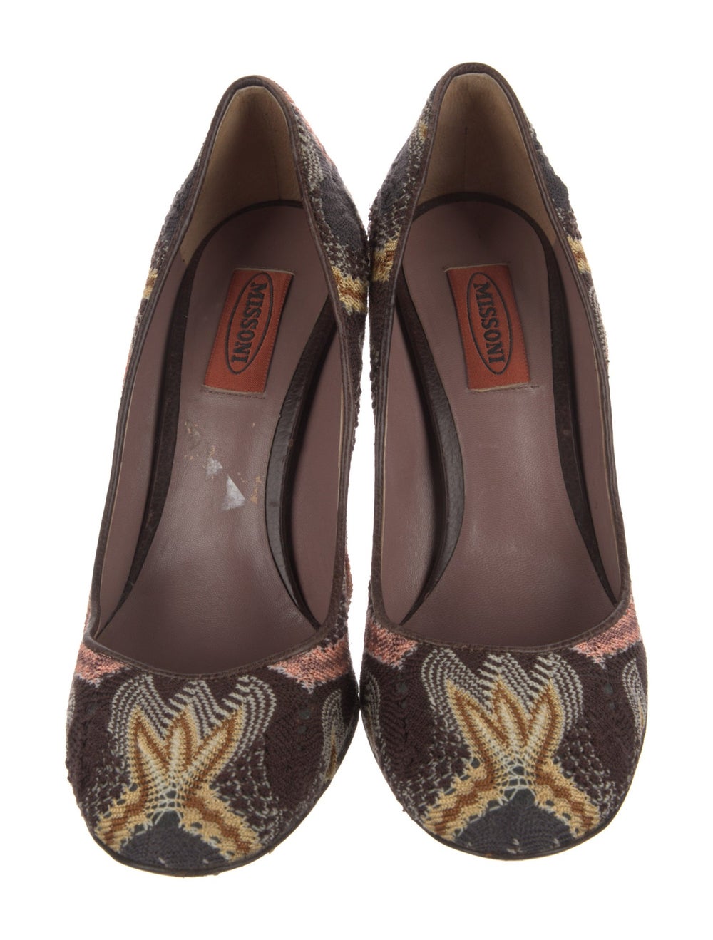 Missoni Printed Studded Accents Pumps - Neutrals Pumps, Shoes ...