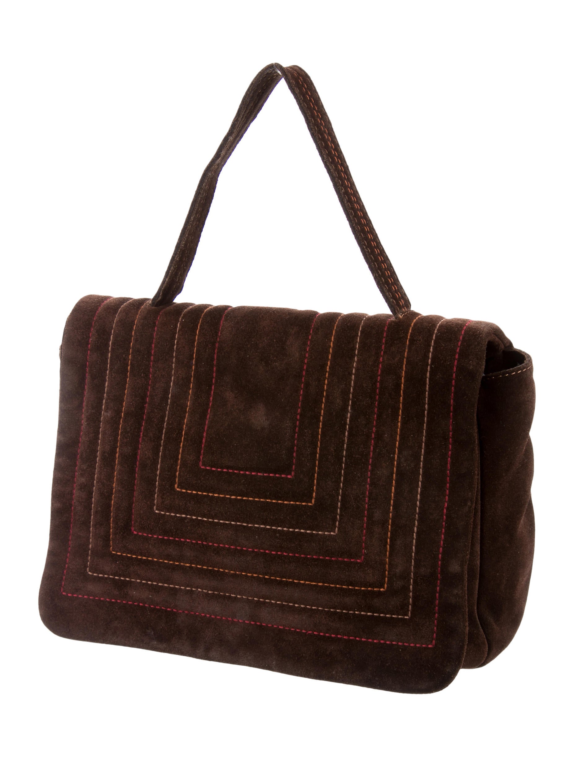 Missoni Suede Handle Bag - Handbags - MIS35125 | The RealReal
