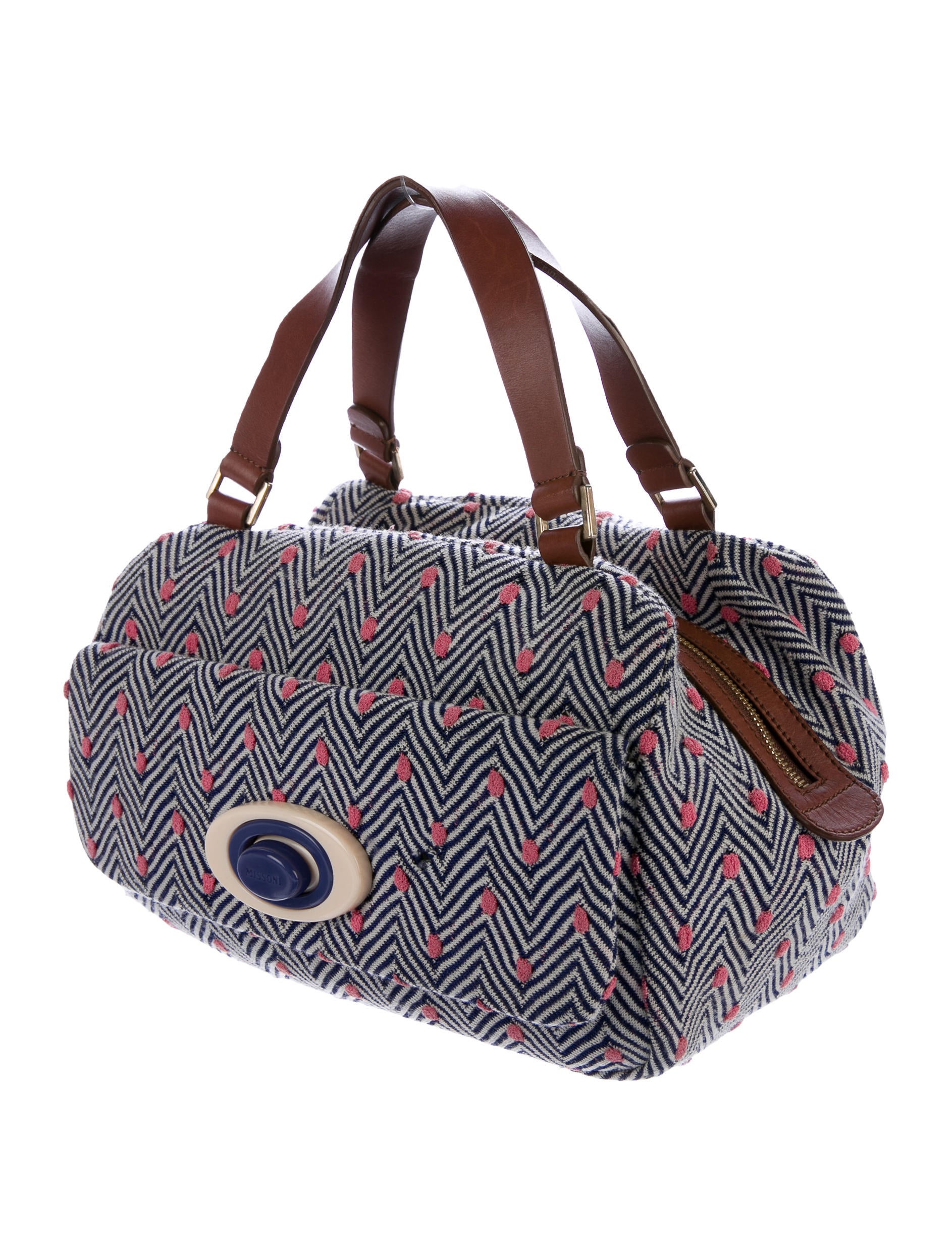 Missoni Chevron Handle Bag - Handbags - MIS43643 | The RealReal