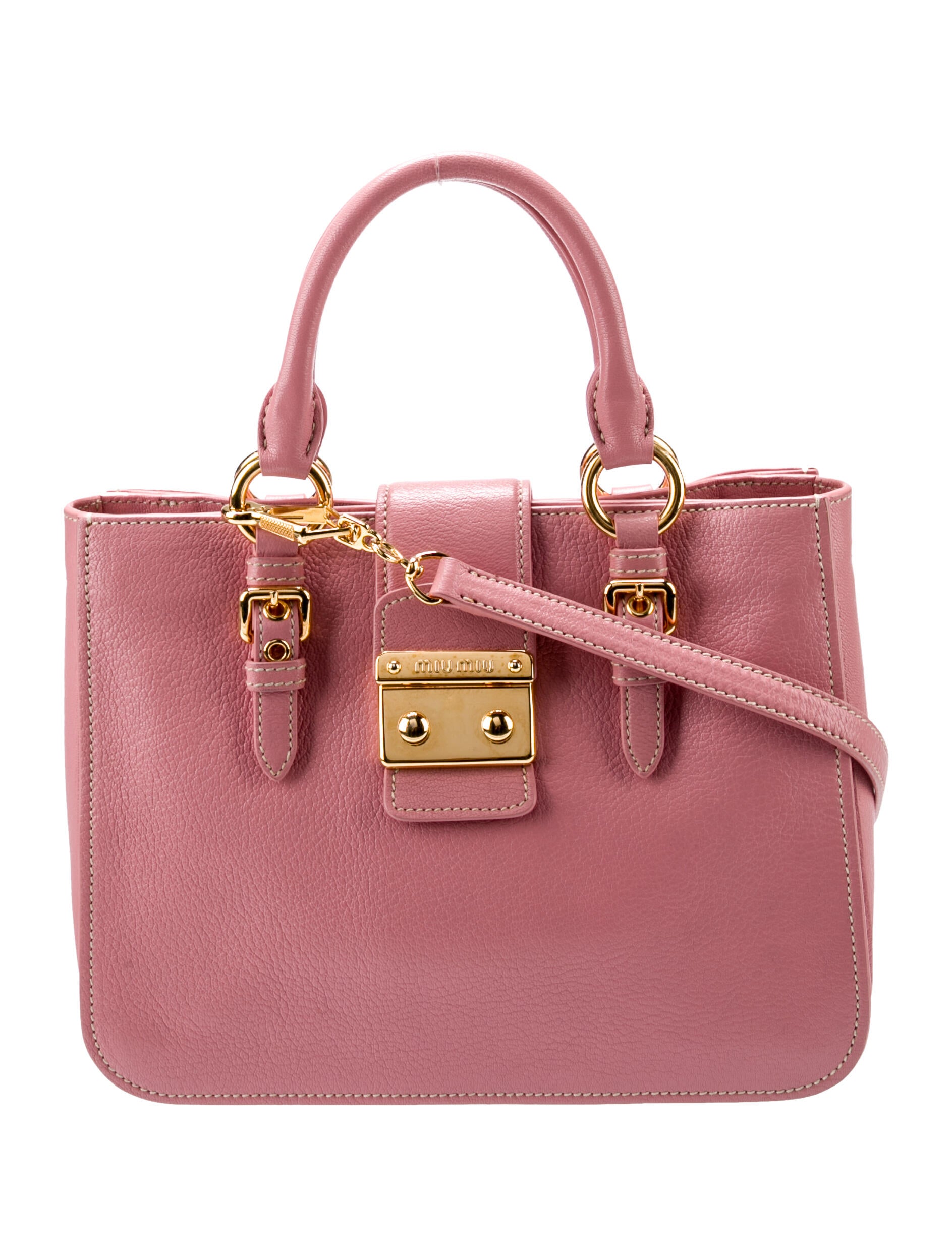 Michael Michael Kors Saffiano Leather Handle Bag - Black Handle Bags, Handbags - WM5146096 | The ...