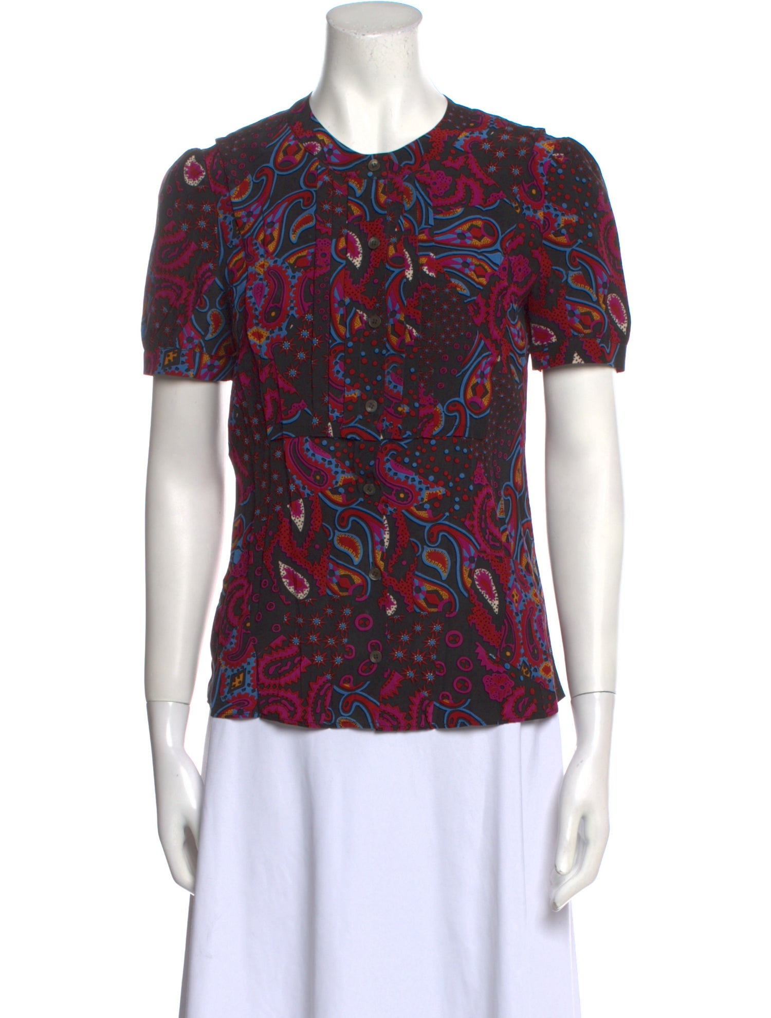 Miu Miu Vintage Late 1990's - Early 2000's Top - Black Tops, Clothing - MIU192627 | The RealReal