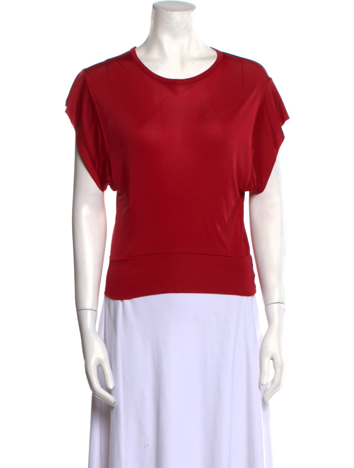 Miu Miu Vintage Late 1990's - Early 2000's Top - Red Tops, Clothing - MIU193358 | The RealReal