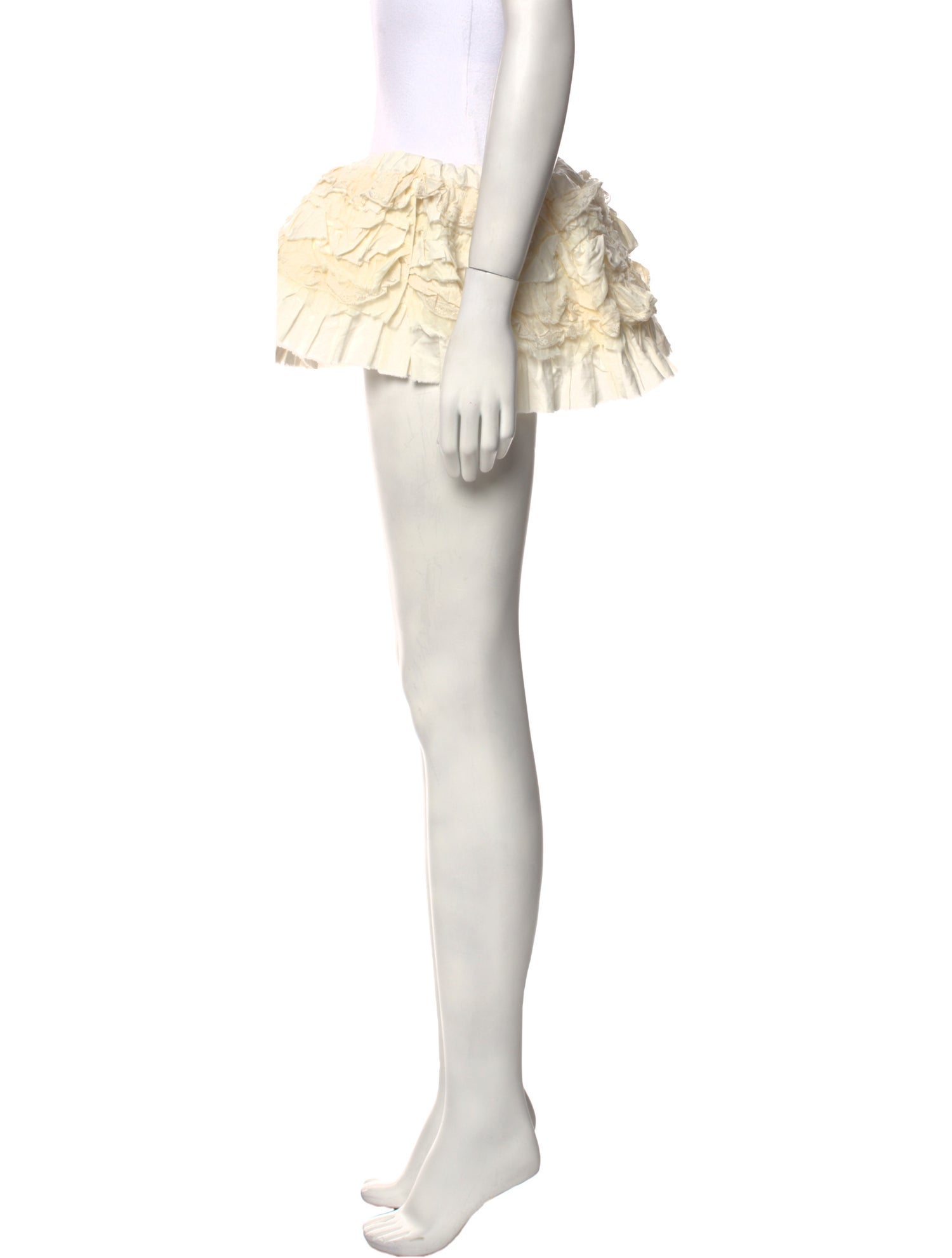 Miu Miu 2024 Mini Skirt - Neutrals Skirts, Clothing - MIU200423 | The ...