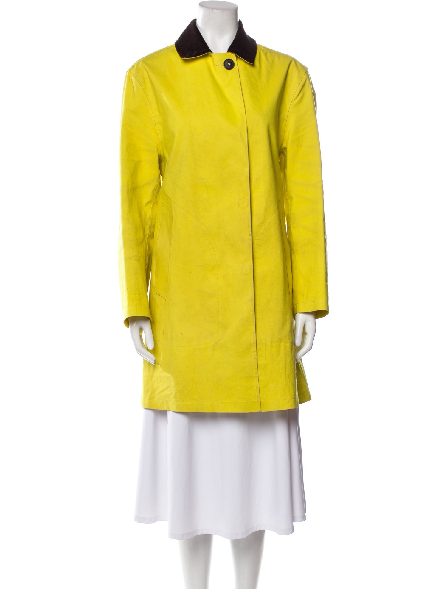Mackintosh Coat - Yellow Coats, Clothing - MKT20962 | The RealReal