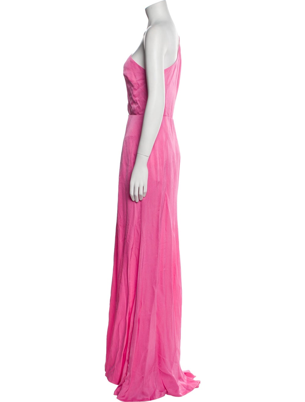 Maria Lucia Hohan Silk Long Dress - Pink Dresses, Clothing - MLH21202 ...
