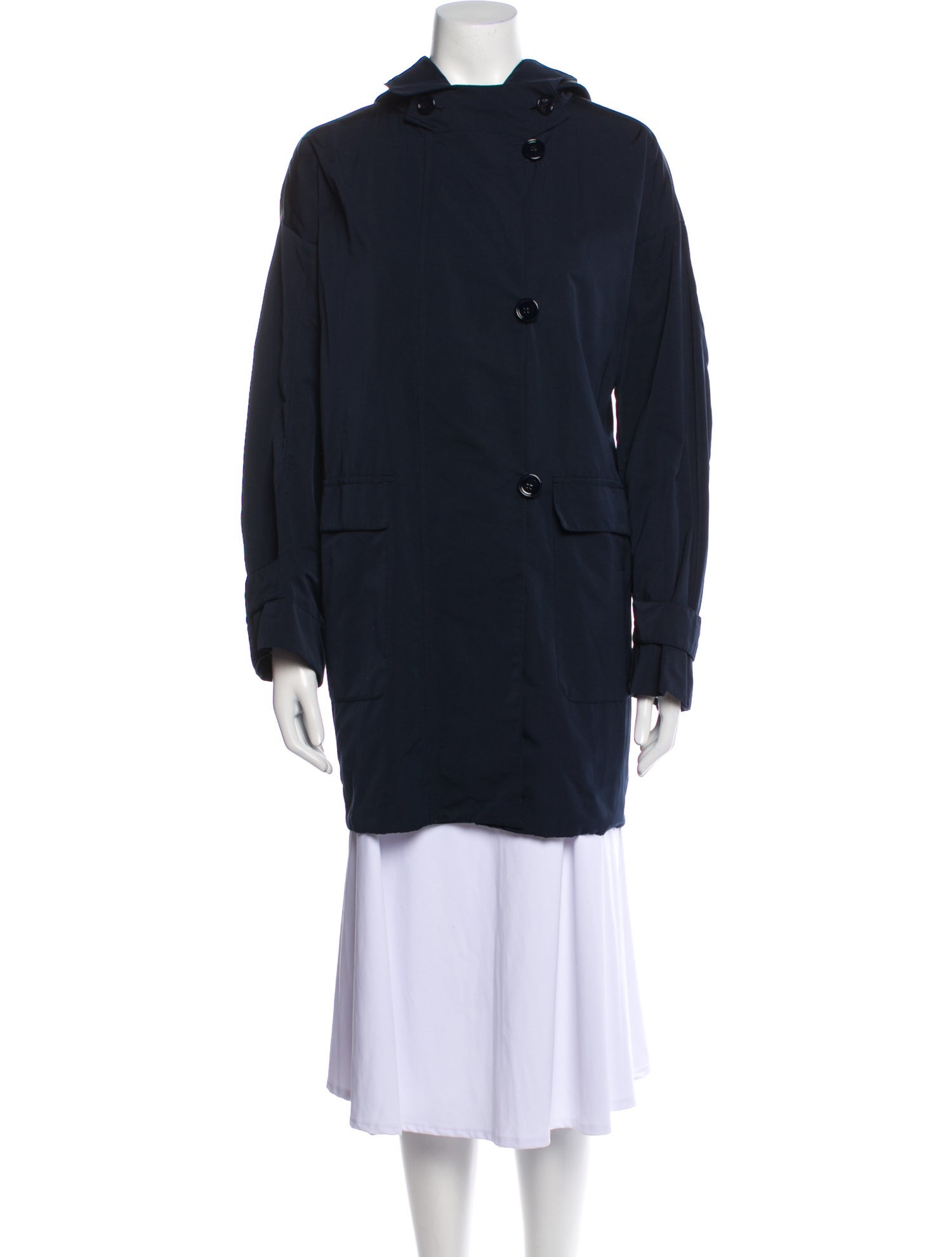 Max Mara Utility Jacket - Blue Jackets, Clothing - MMA129551 | The RealReal