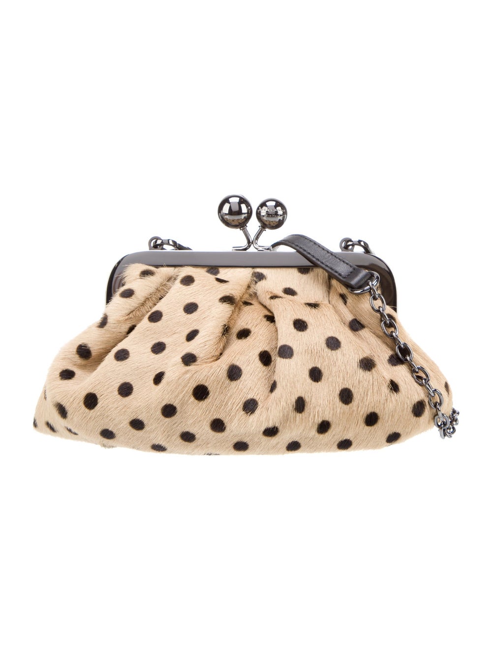 Max Mara Ponyhair Clutch Bag - Neutrals Clutches, Handbags - MMA136274 ...