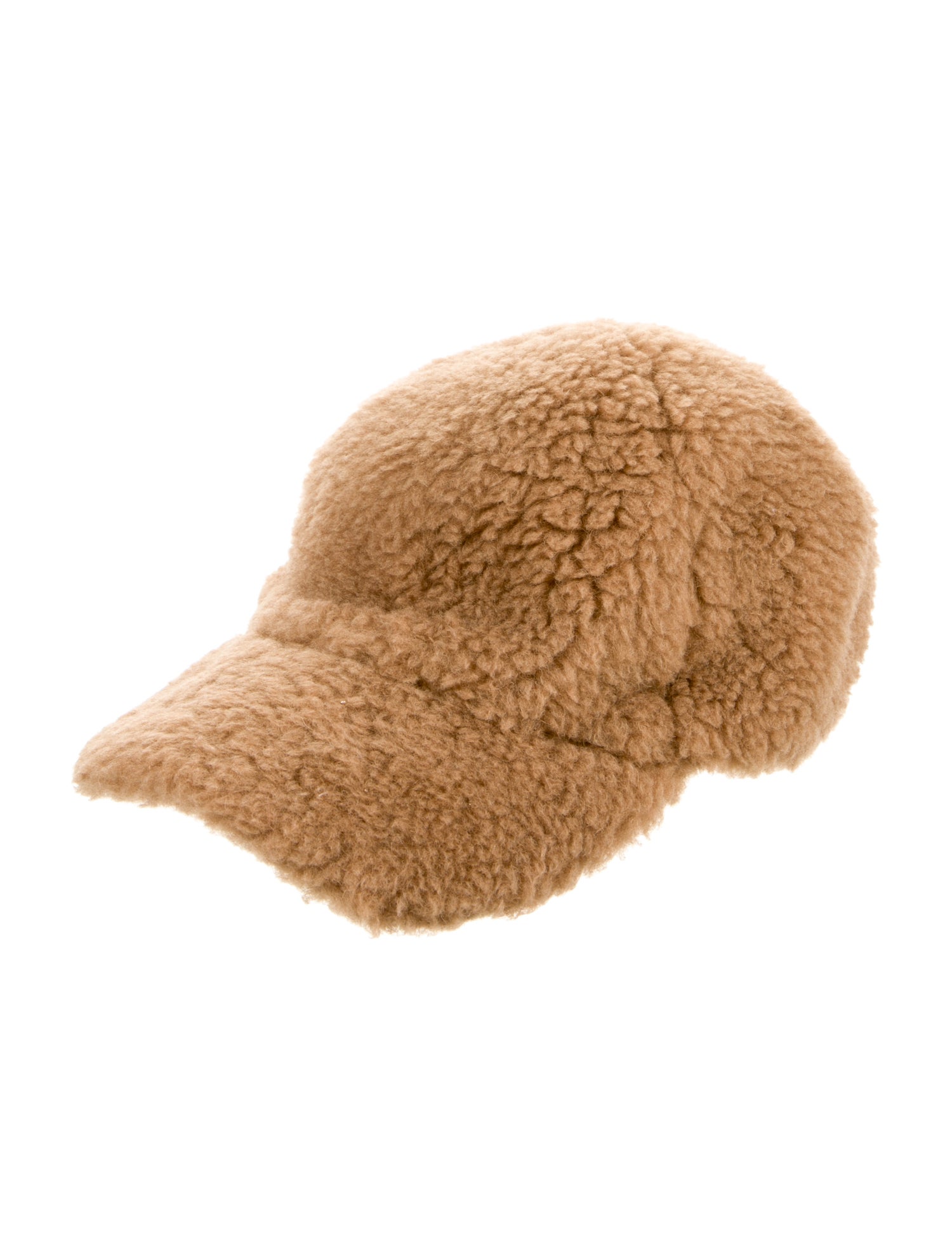 Max Mara Brown Camel Fur Baseball Cap - Brown Hats, Accessories ...