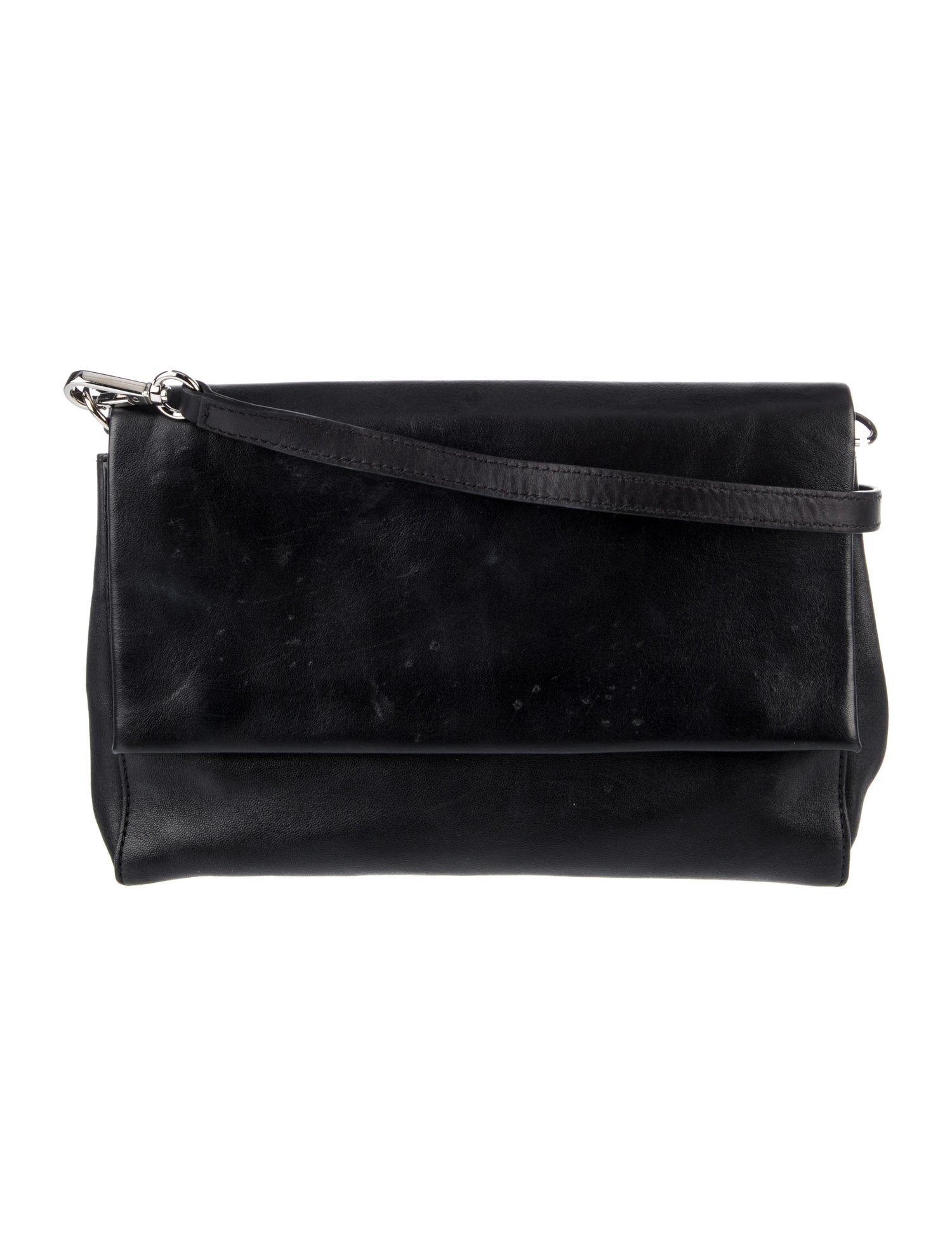 Max Mara Leather Shoulder Bag - Black Shoulder Bags, Handbags ...