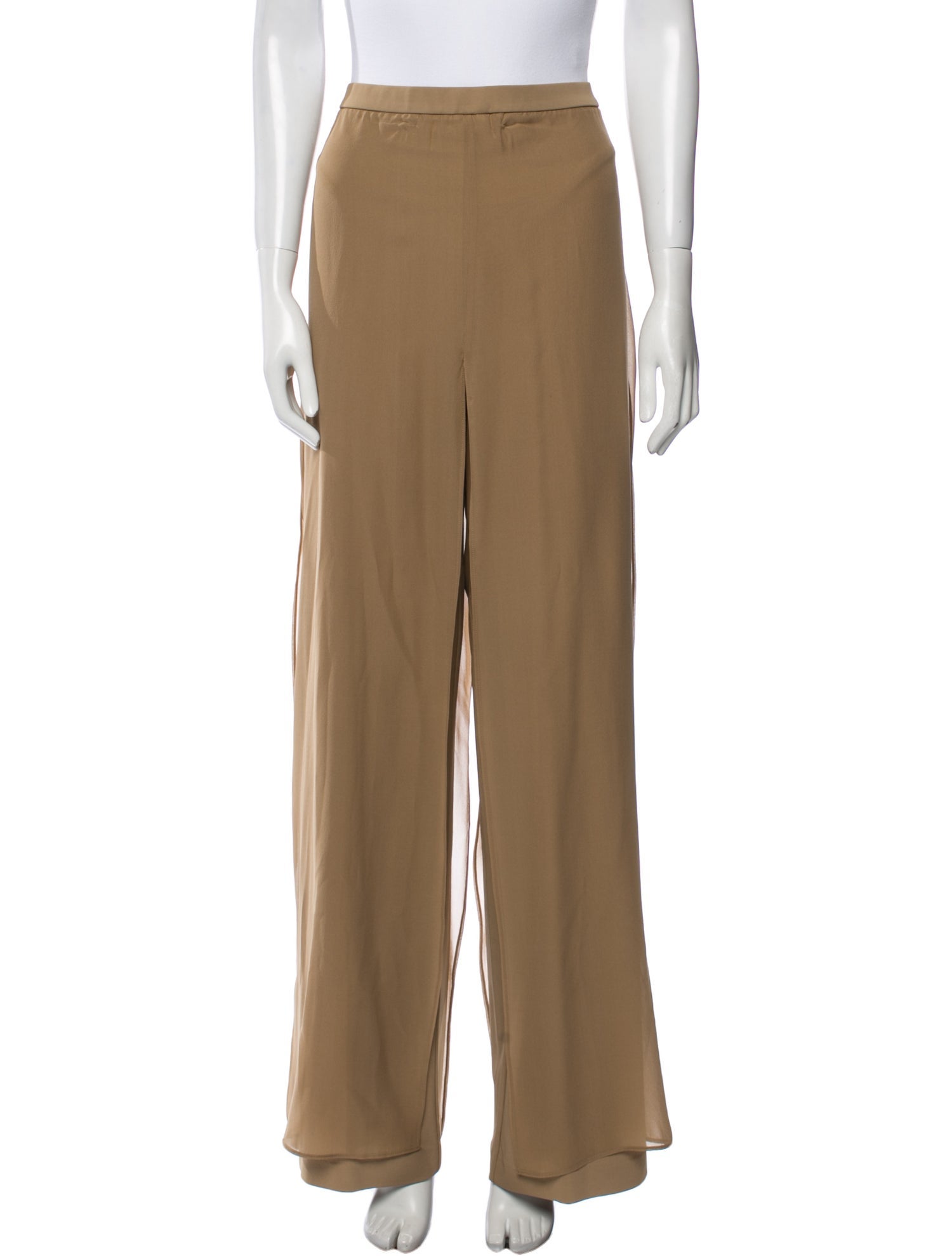 Max Mara Wide Leg Pants - Neutrals Pants, Clothing - MMA141515 | The ...