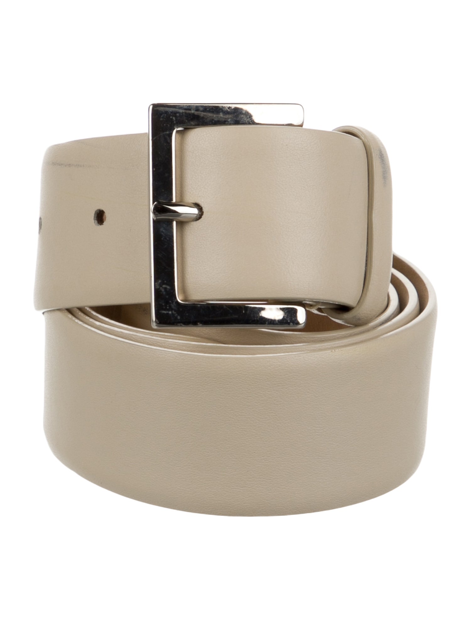 Max Mara Leather Belt - Neutrals Belts, Accessories - MMA148174 | The ...