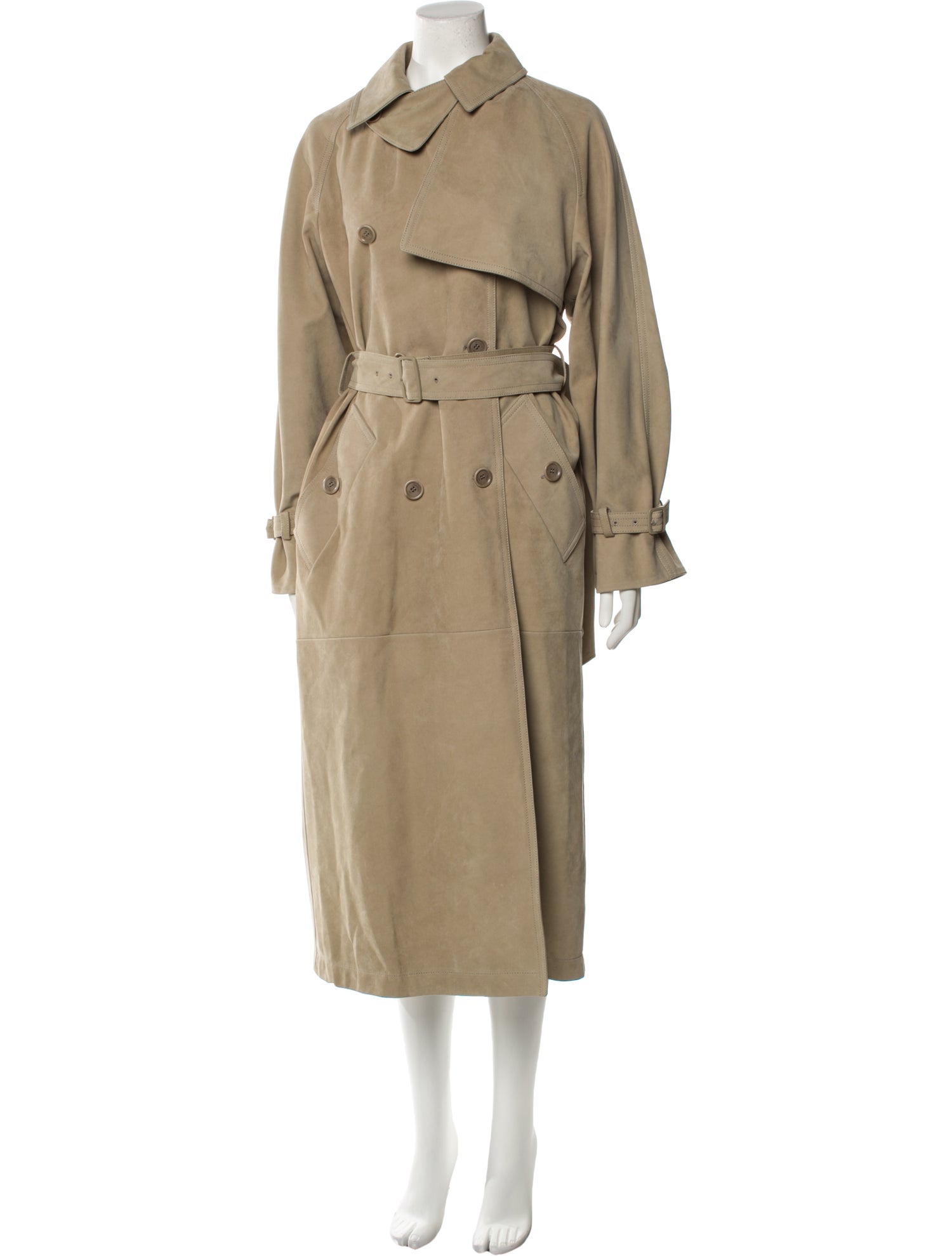 Max Mara Trench Coat - Neutrals Coats, Clothing - MMA150718 | The RealReal