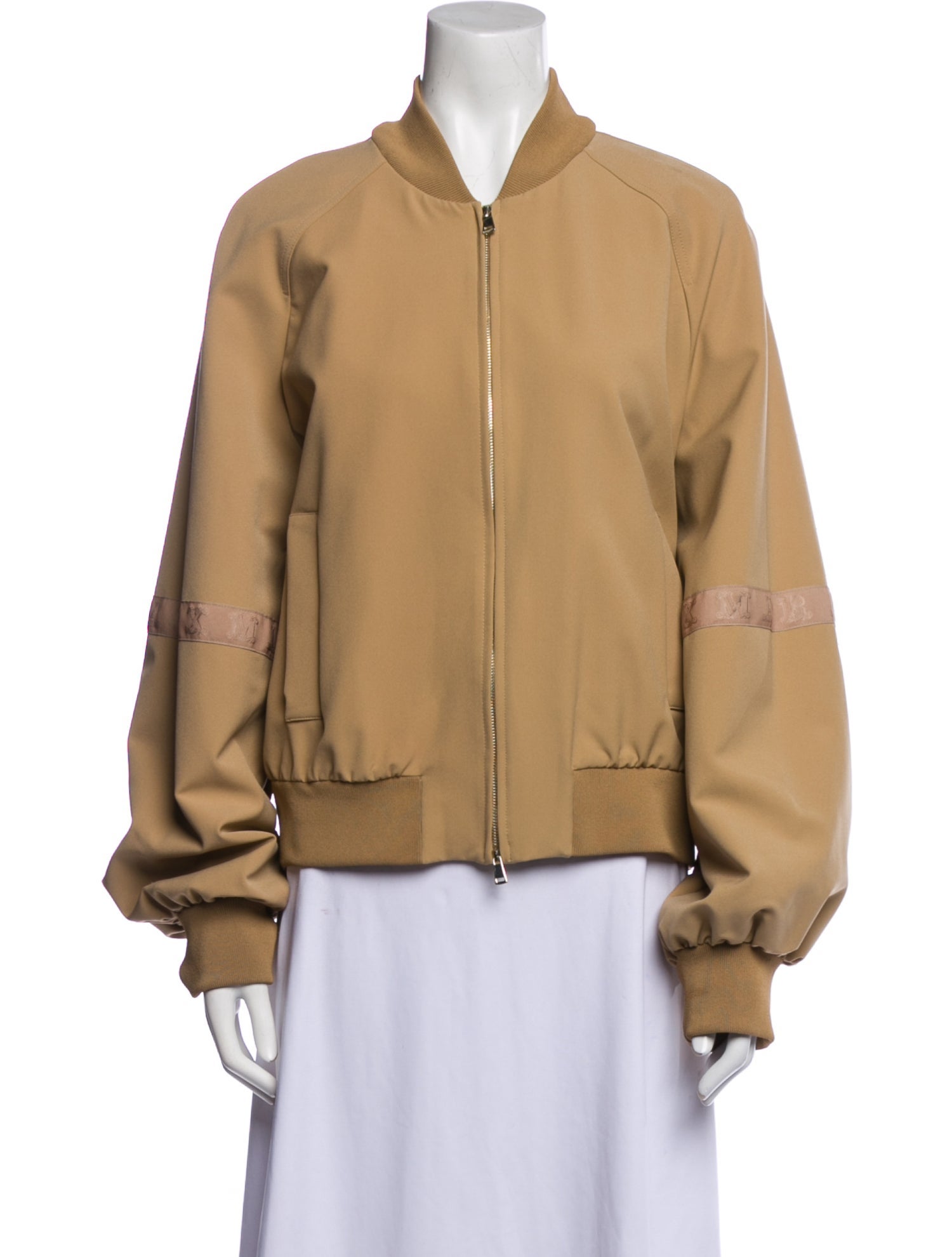 Max Mara Bomber Jacket - Brown Jackets, Clothing - MMA152225 | The RealReal