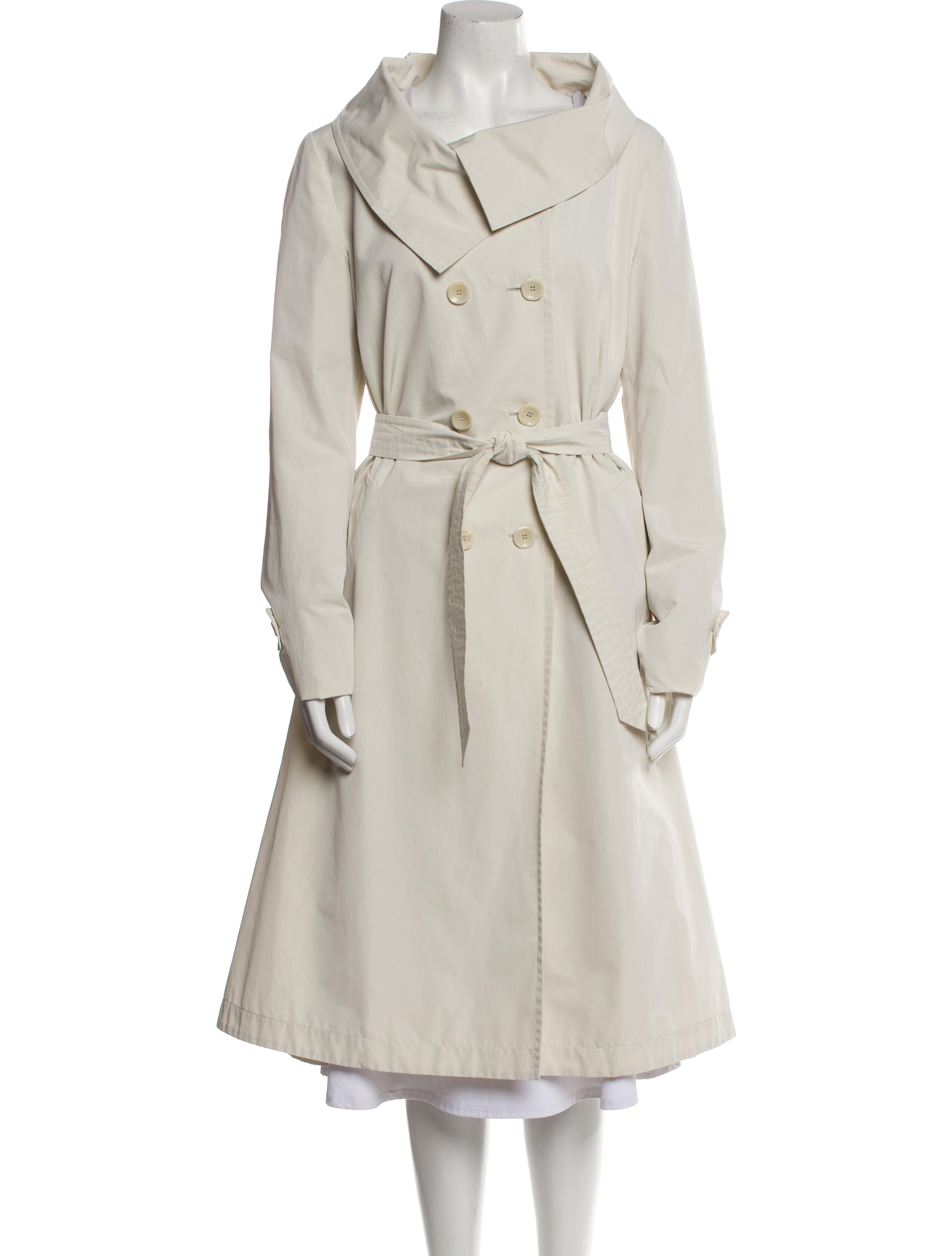 Max Mara Trench Coat - Neutrals Coats, Clothing - MMA152683 | The RealReal