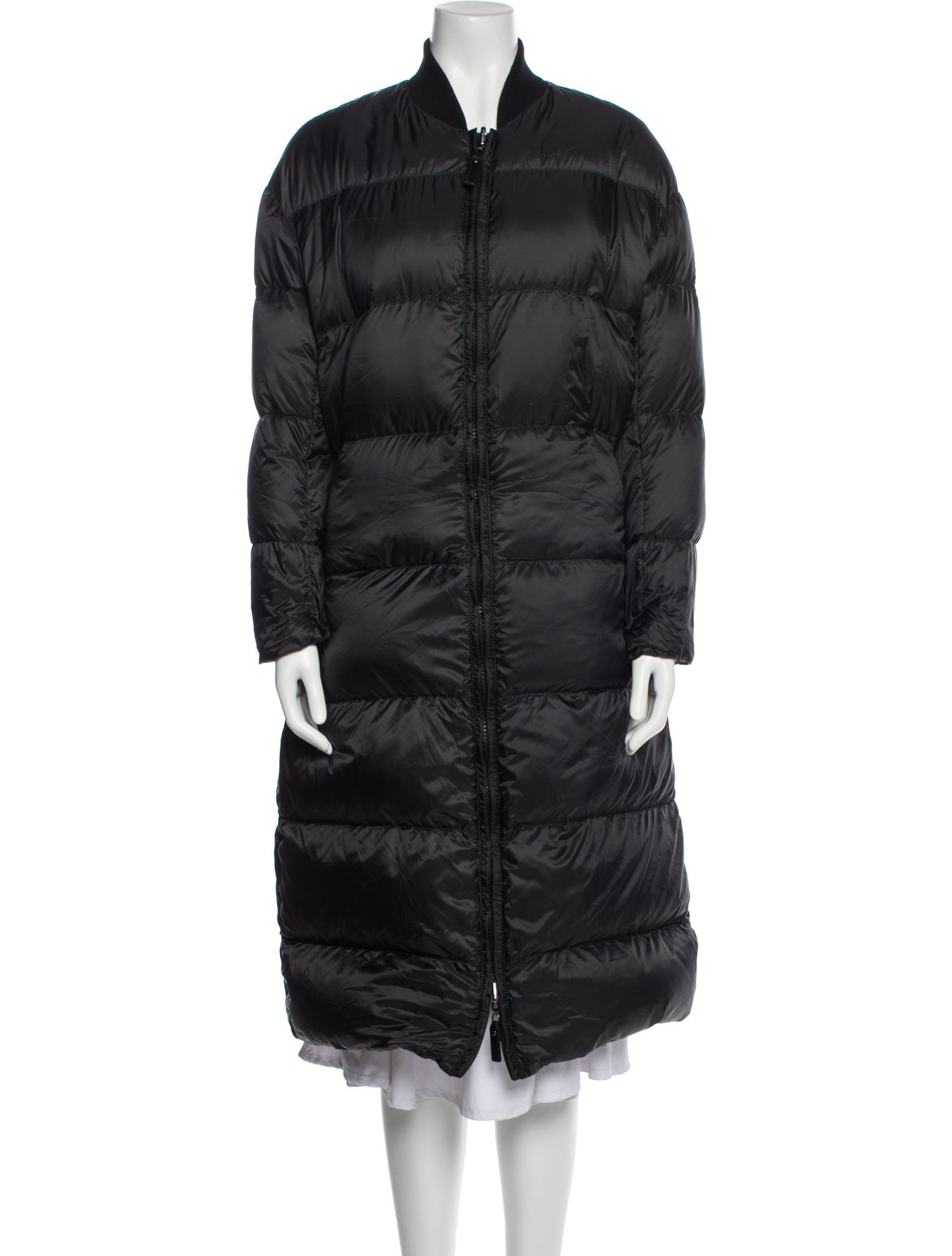 Max Mara Down Down Coat - Black Coats, Clothing - MMA153430 | The RealReal