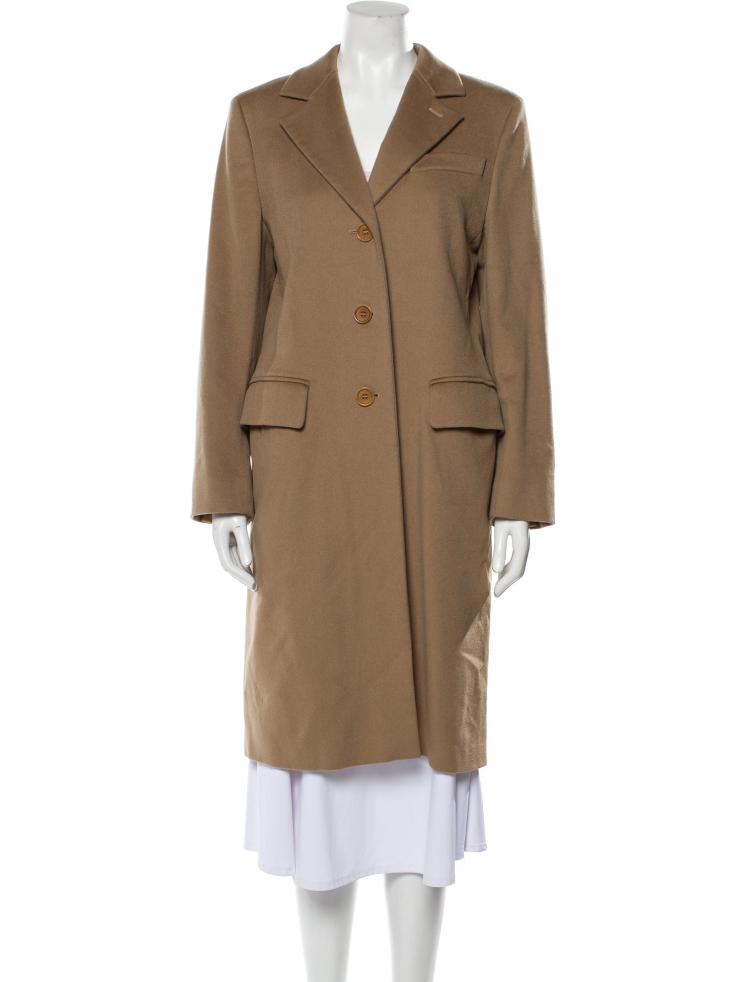 Max Mara Wool Coat - Brown Coats, Clothing - MMA153583 | The RealReal