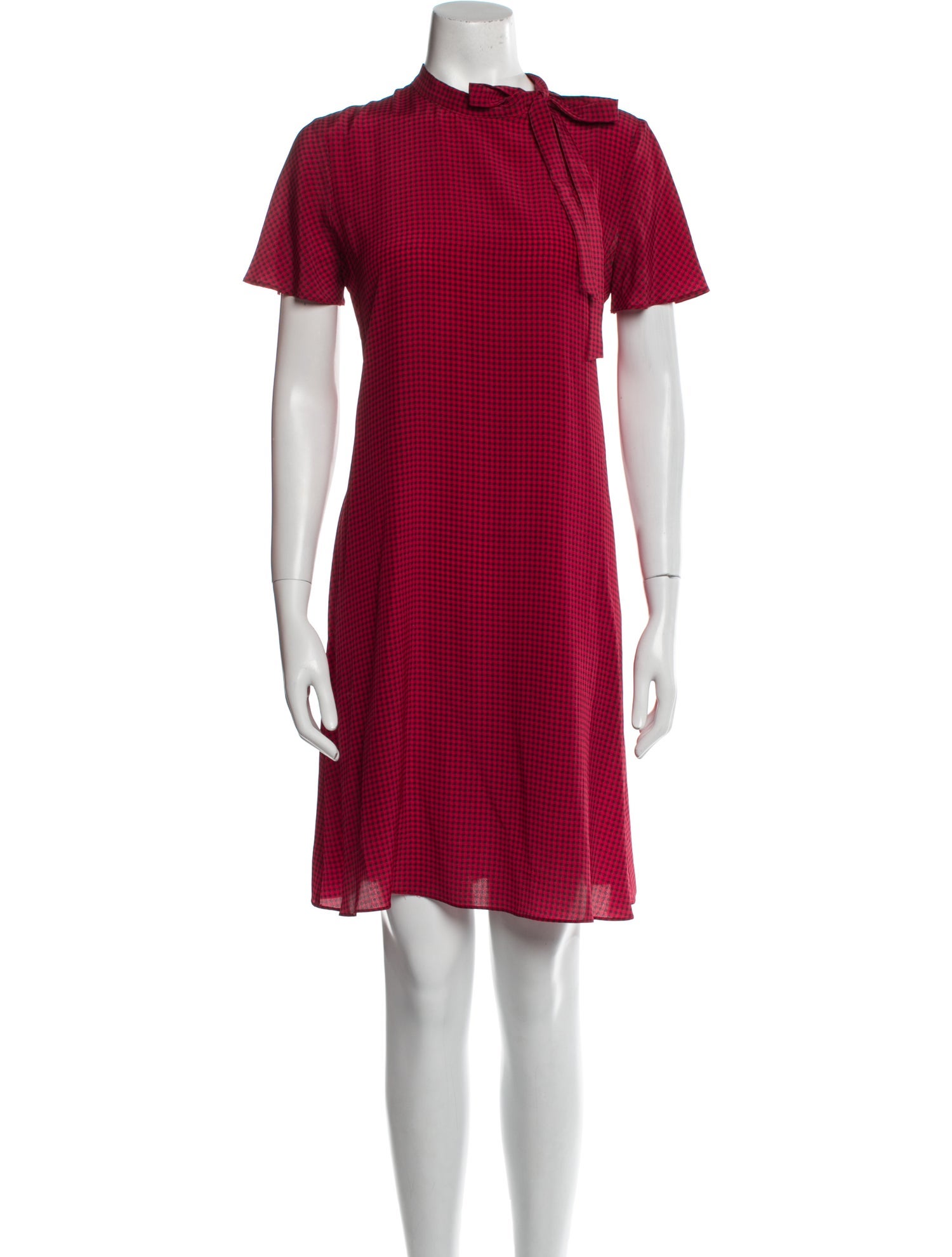 Temperley London V-Neck Knee-Length Dress - Neutrals Dresses, Clothing ...