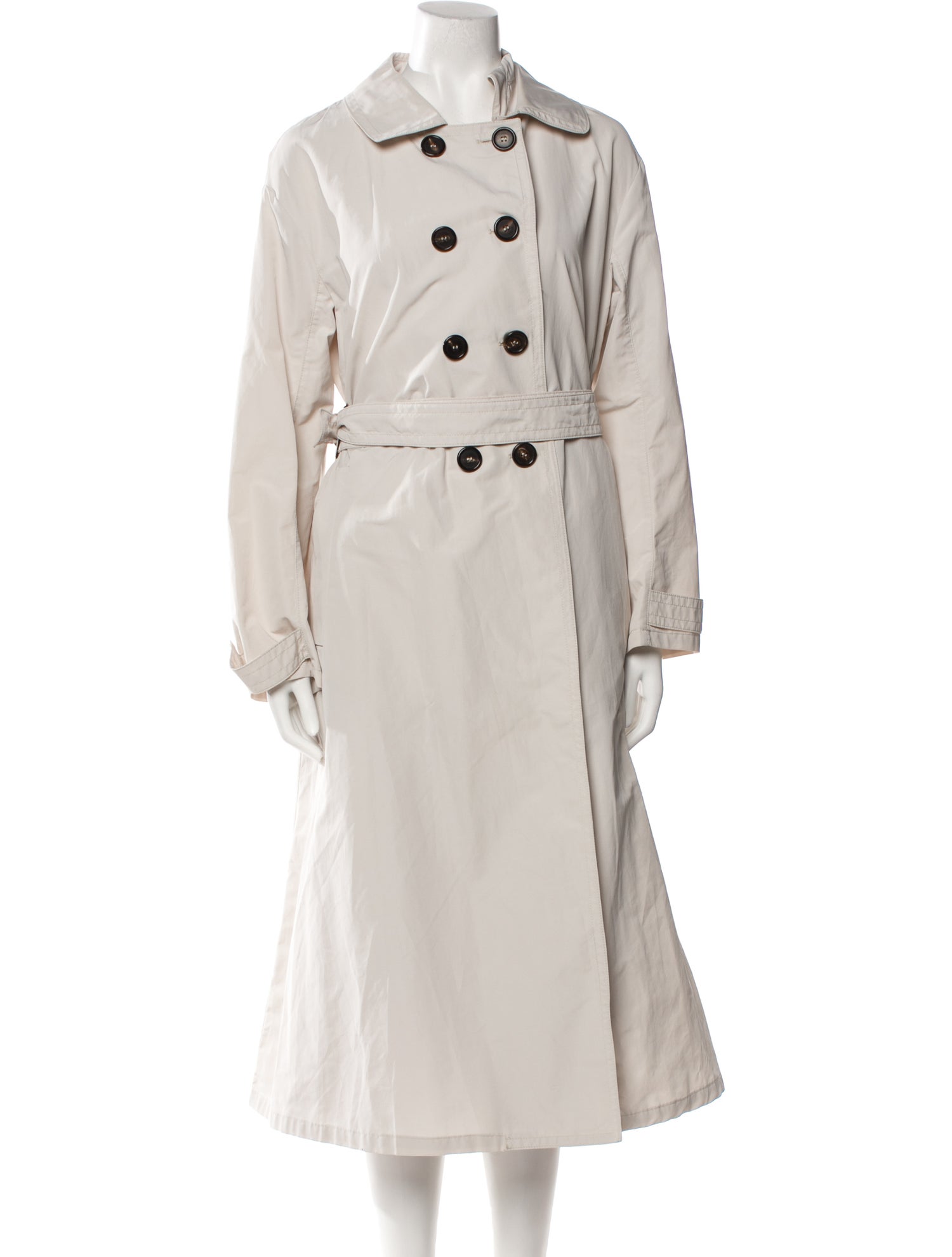 Max Mara Trench Coat - Neutrals Coats, Clothing - MMA158868 | The RealReal
