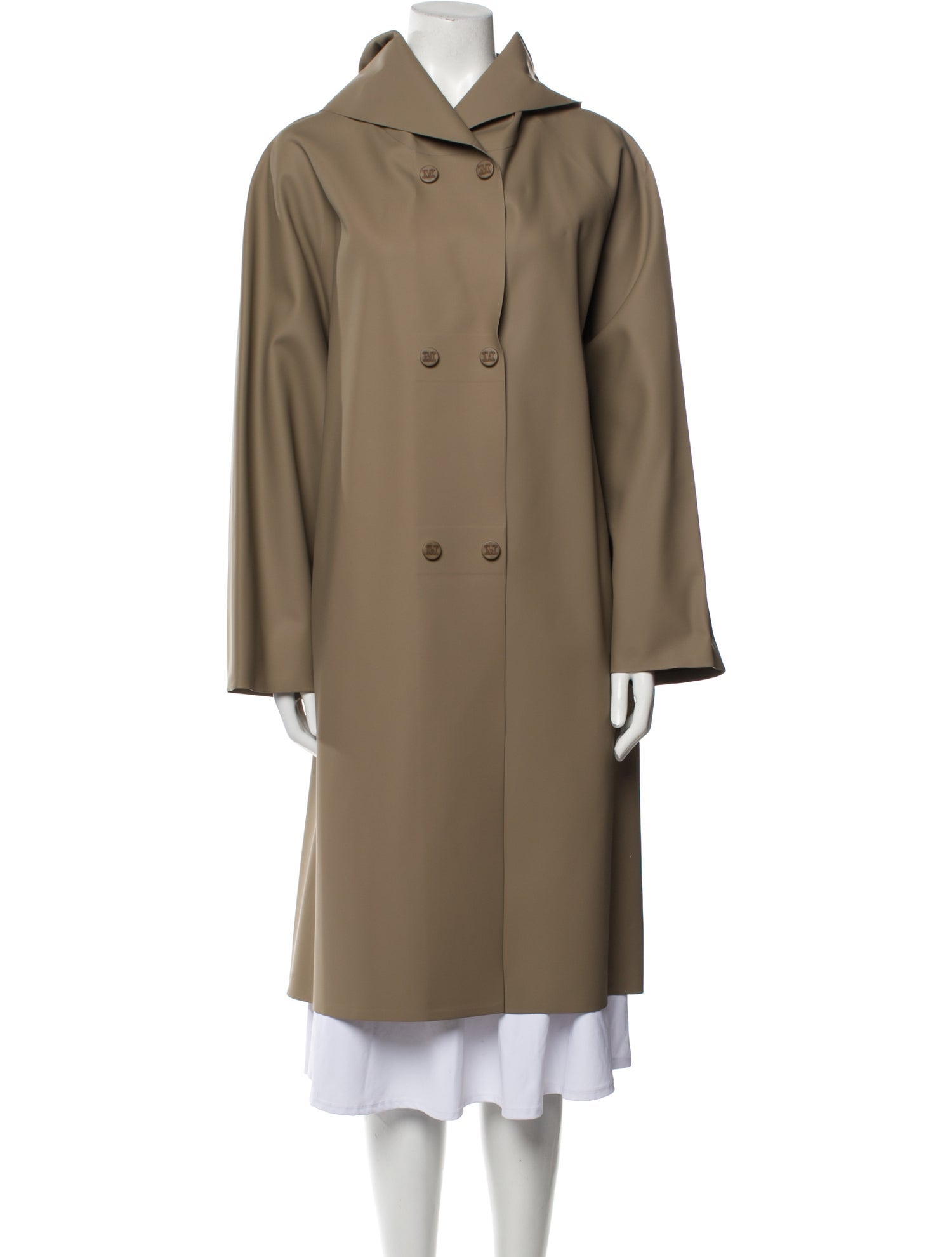 Max Mara Trench Coat - Neutrals Coats, Clothing - MMA162746 | The RealReal