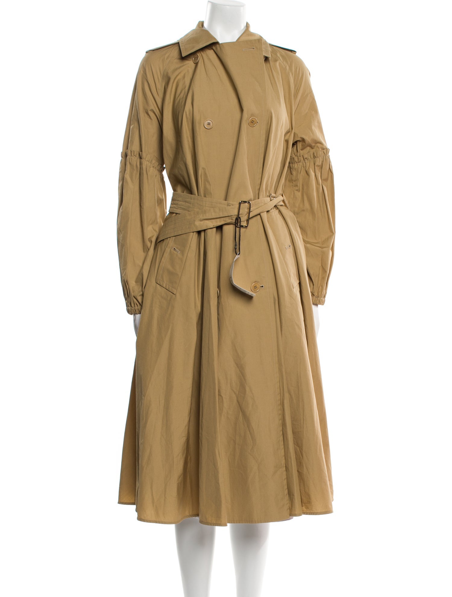 Max Mara Trench Coat w/ Tags - Neutrals Coats, Clothing - MMA164523 | The RealReal