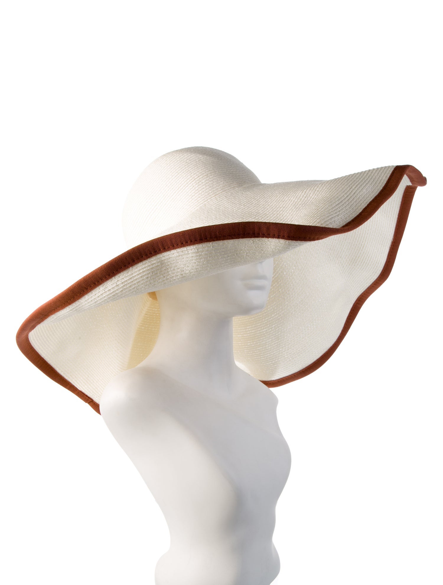 Max Mara Paper Sun Hat - Neutrals Hats, Accessories - MMA165180 | The ...