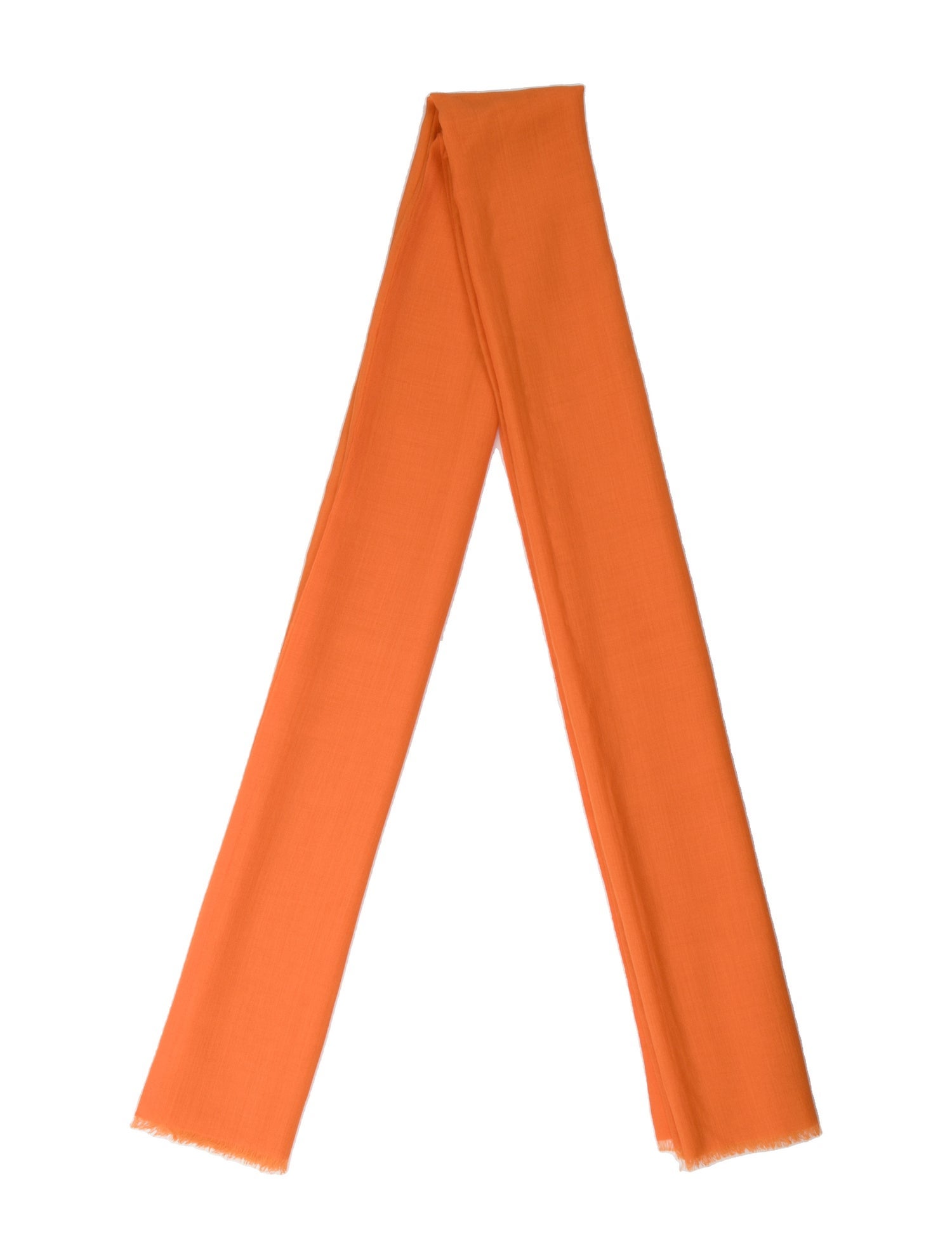 Max Mara Syra Scarf Dickey Cashmere Scarf - Orange Scarves and Shawls ...