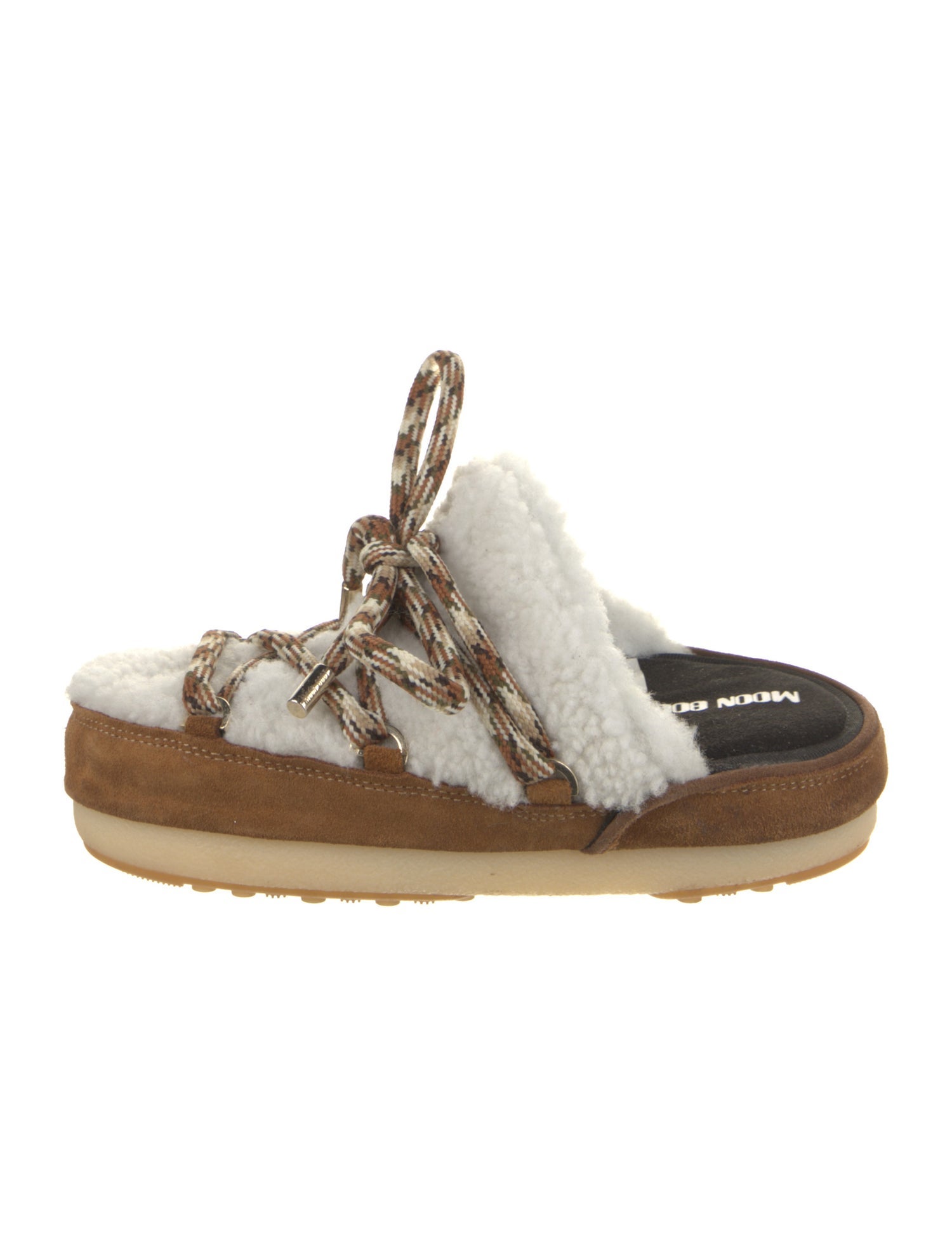 Moon Boot Shearling Printed Sneakers - White Sneakers, Shoes ...