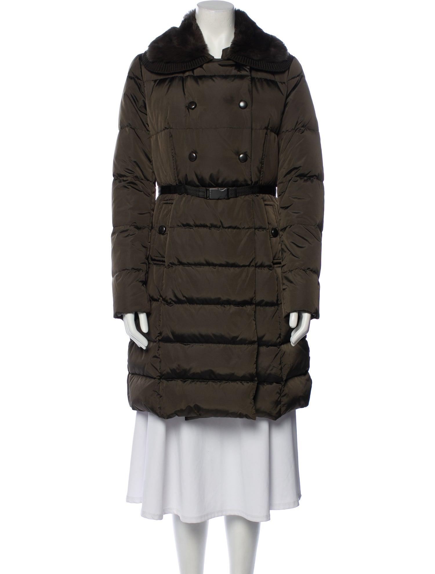 Moncler Coat - Brown Coats, Clothing - MOC115135 | The RealReal