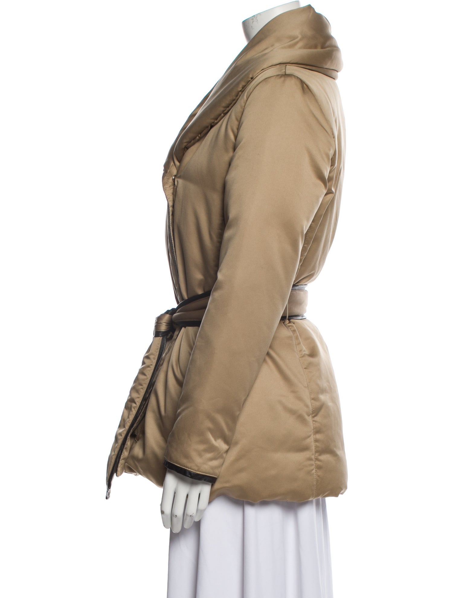 Moncler Coat - Neutrals Coats, Clothing - MOC117376 | The RealReal