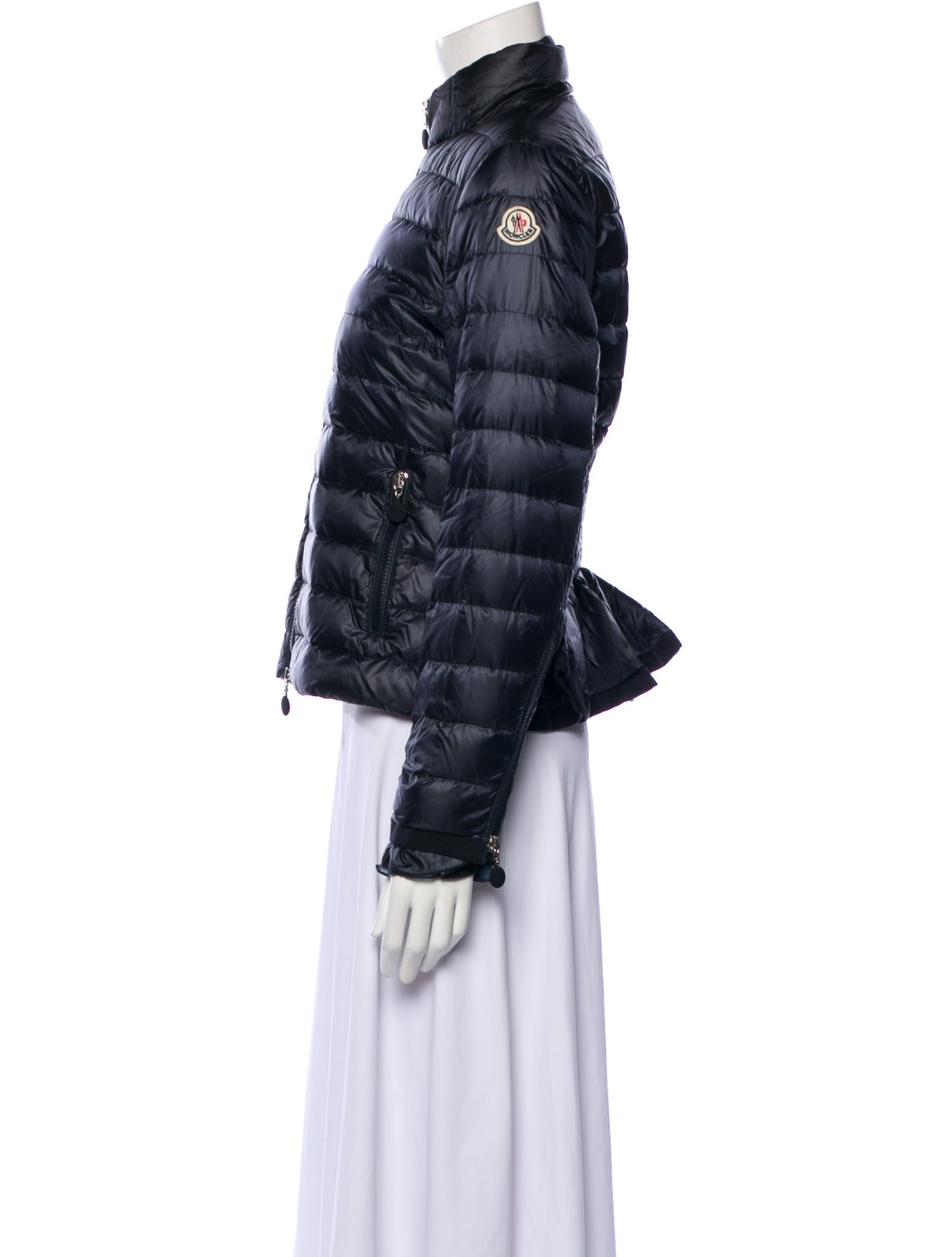 Moncler Down Jacket - Blue Jackets, Clothing - MOC117817 | The RealReal