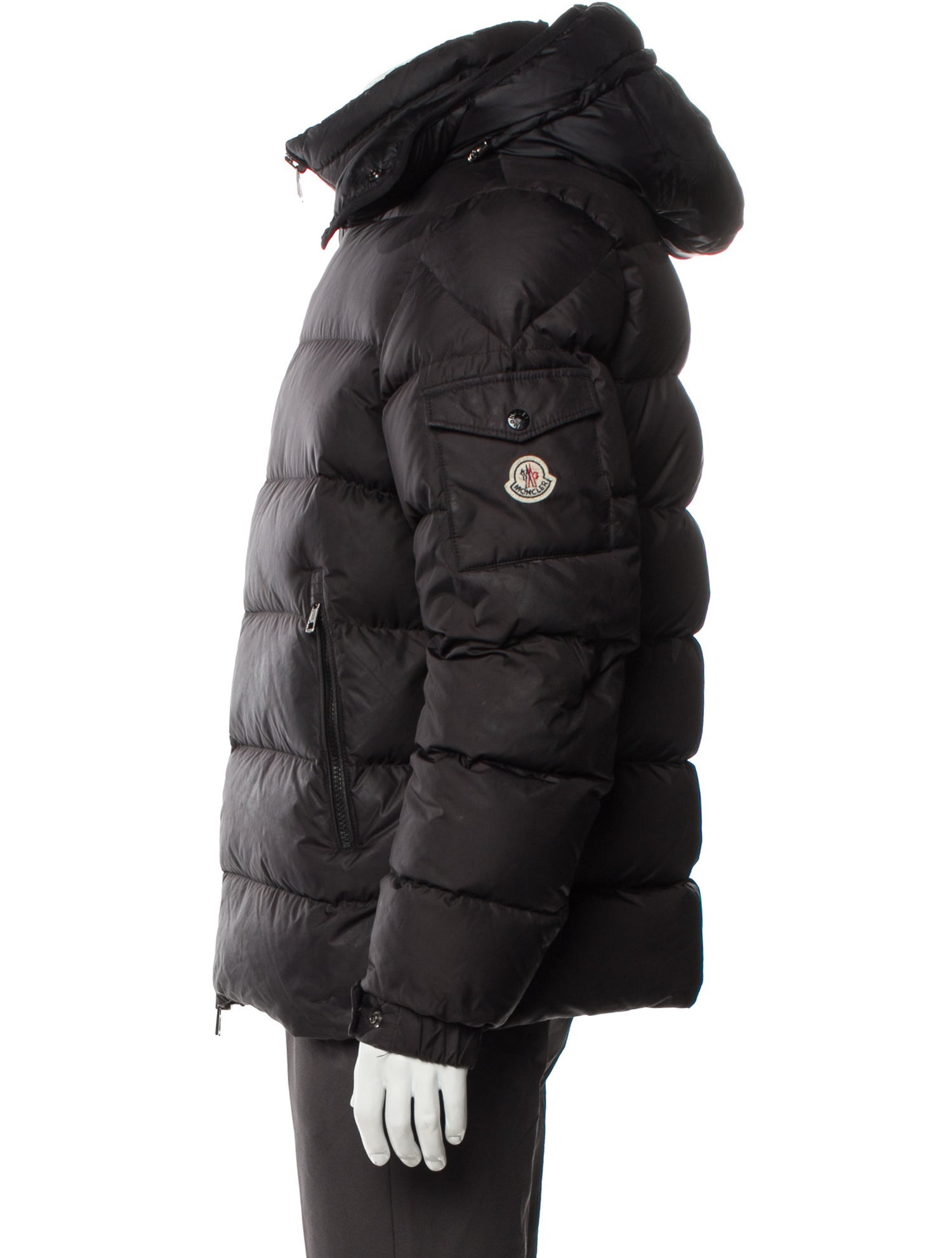 Moncler Puffer Coat - Black Outerwear, Clothing - MOC118052 | The RealReal
